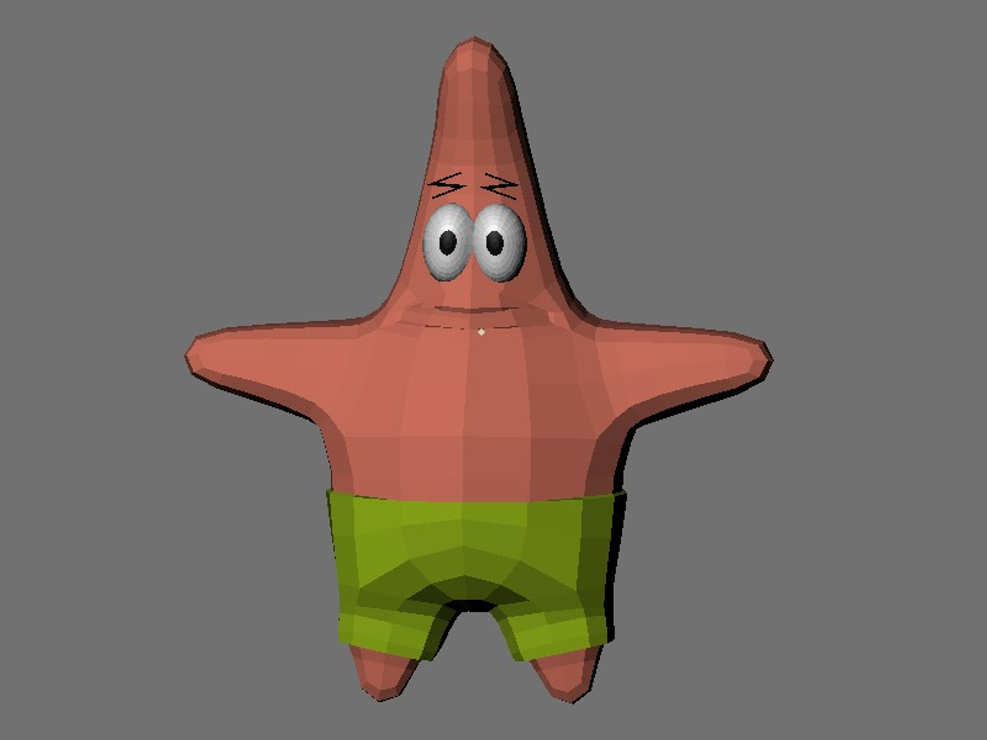 free obj model star