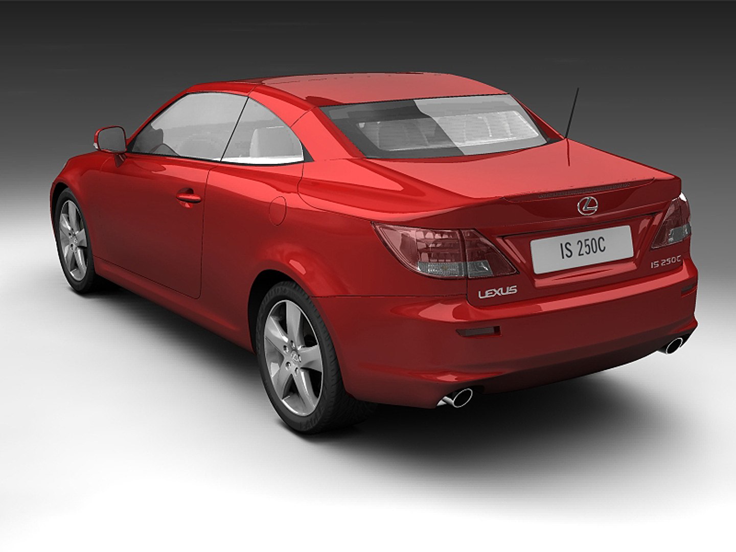 Converts Is250c Coupe 3d Model