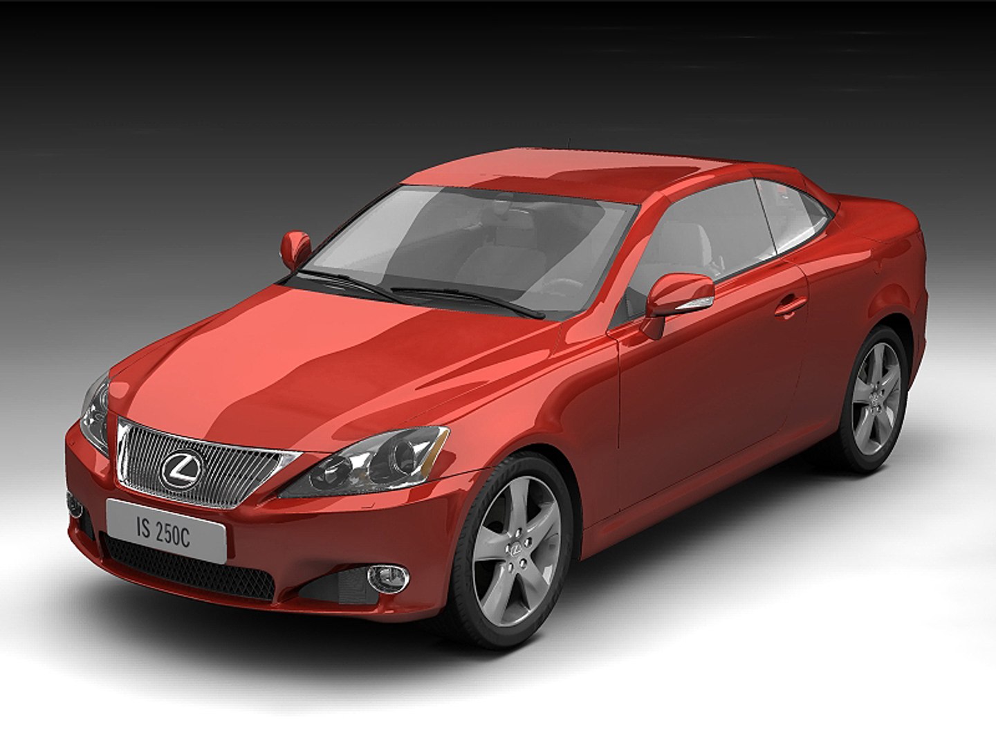 Converts Is250c Coupe 3d Model