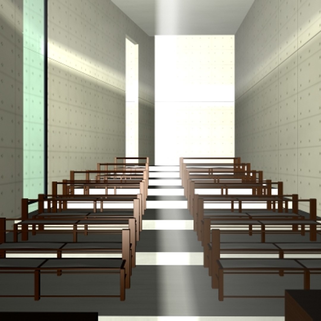 3d max tadao ando church