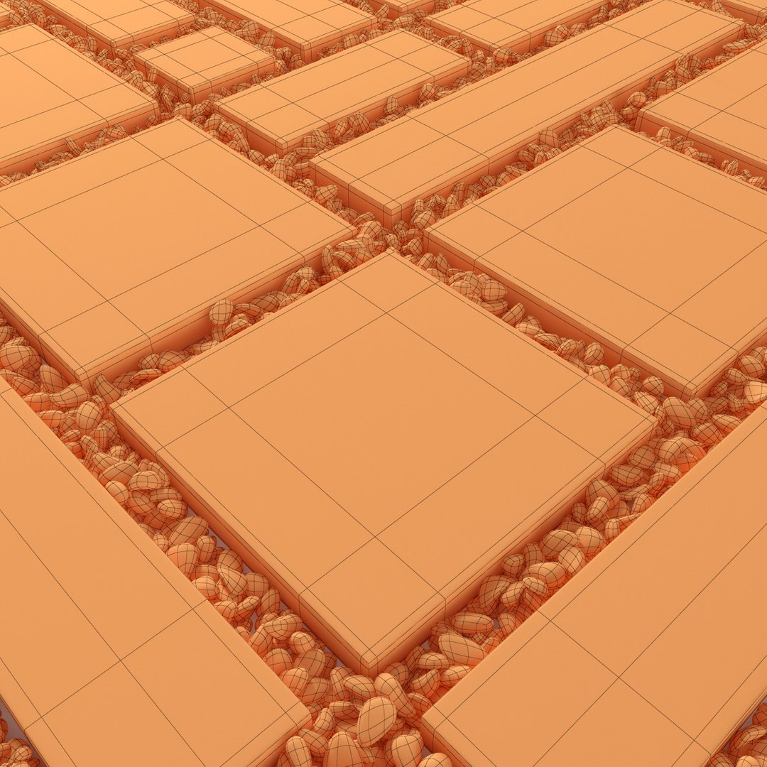 Tiled 3D model - TurboSquid 1518698