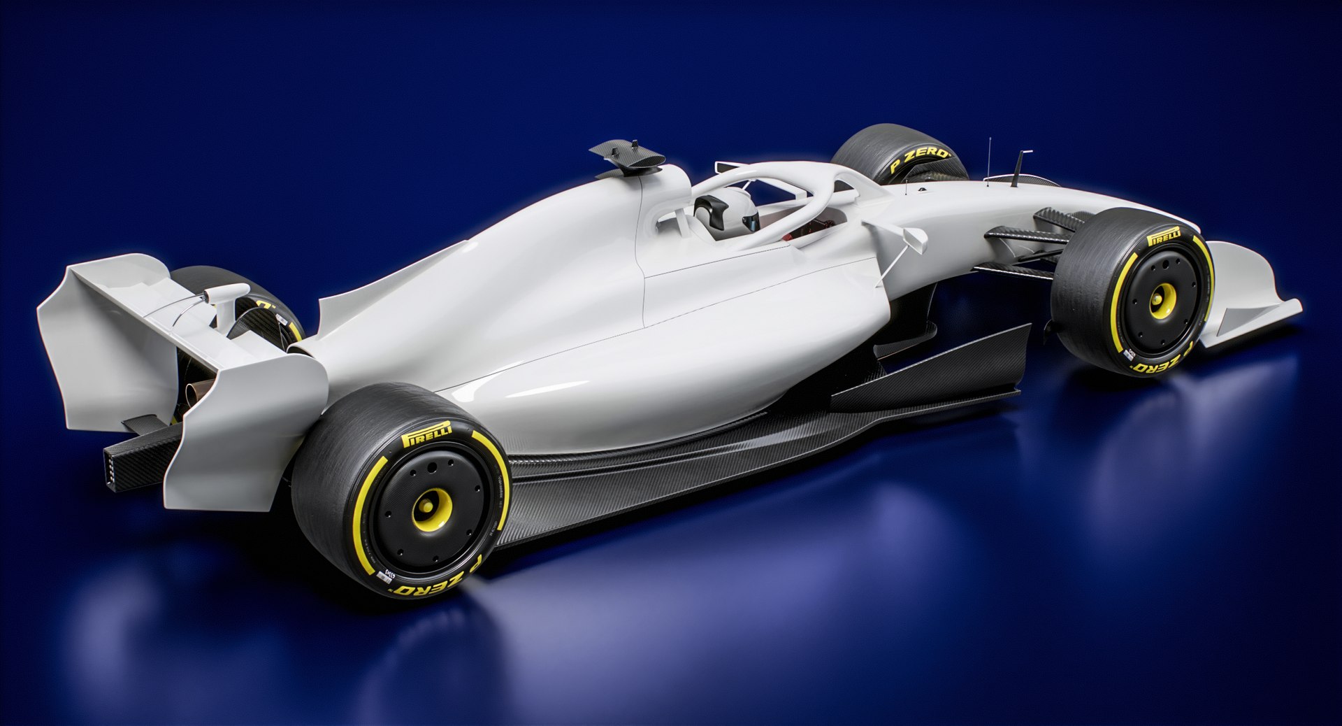 Formula 1 2026 Showcar White Mockup F1 Race Car Concept 3D - TurboSquid ...