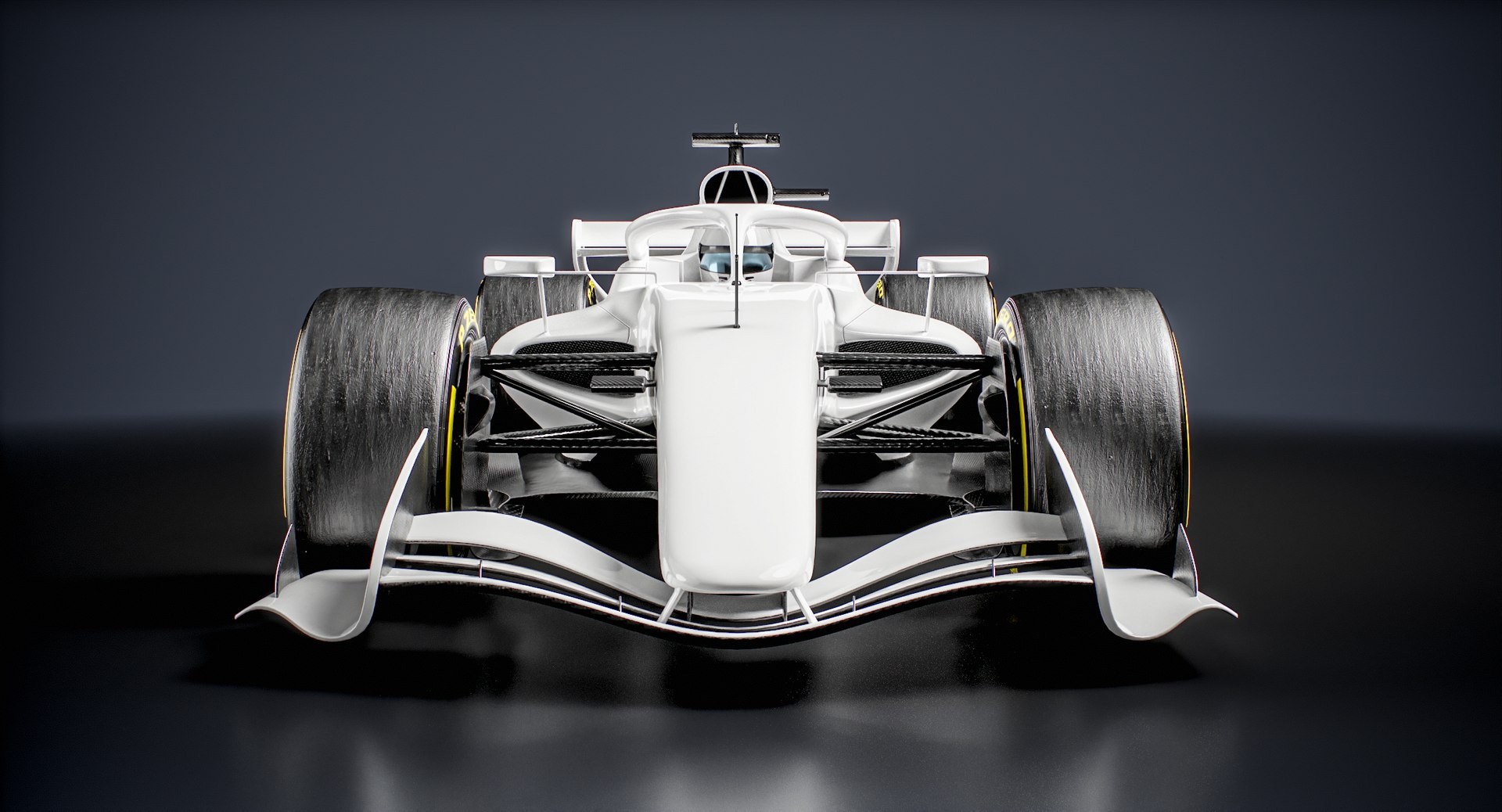 Formula 1 2026 Showcar White Mockup F1 Race Car Concept 3D - TurboSquid ...