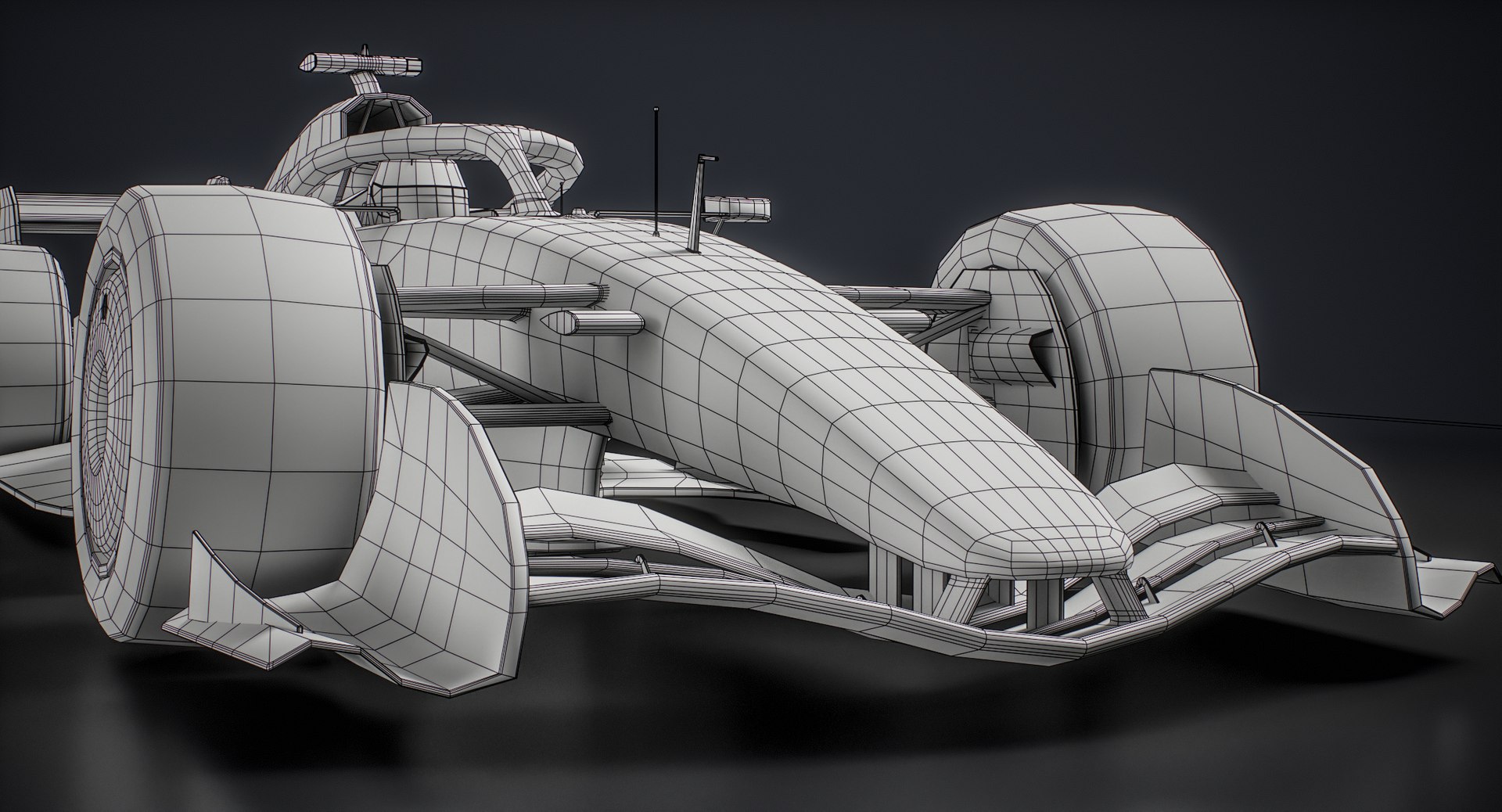 Formula 1 2026 Showcar White Mockup F1 Race Car Concept 3D - TurboSquid ...