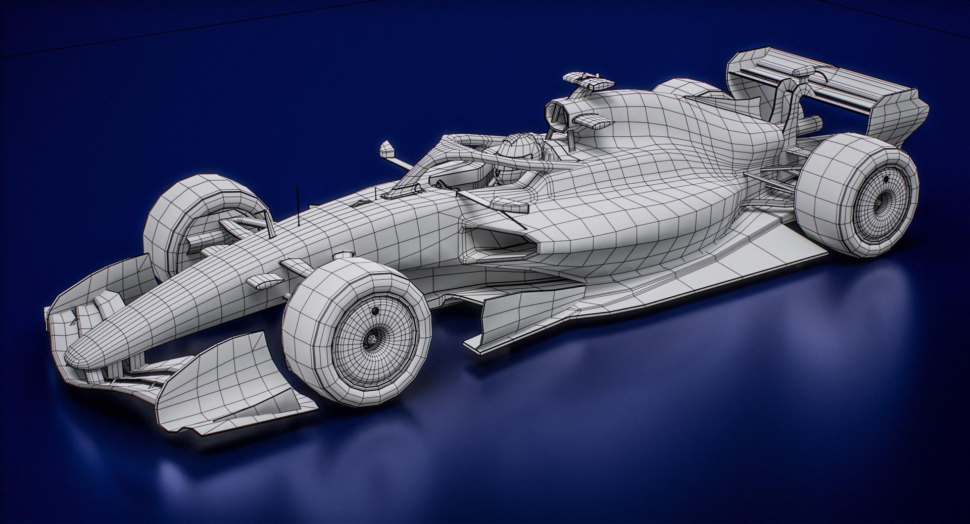 Formula 1 2026 Showcar White Mockup F1 Race Car Concept 3D - TurboSquid ...