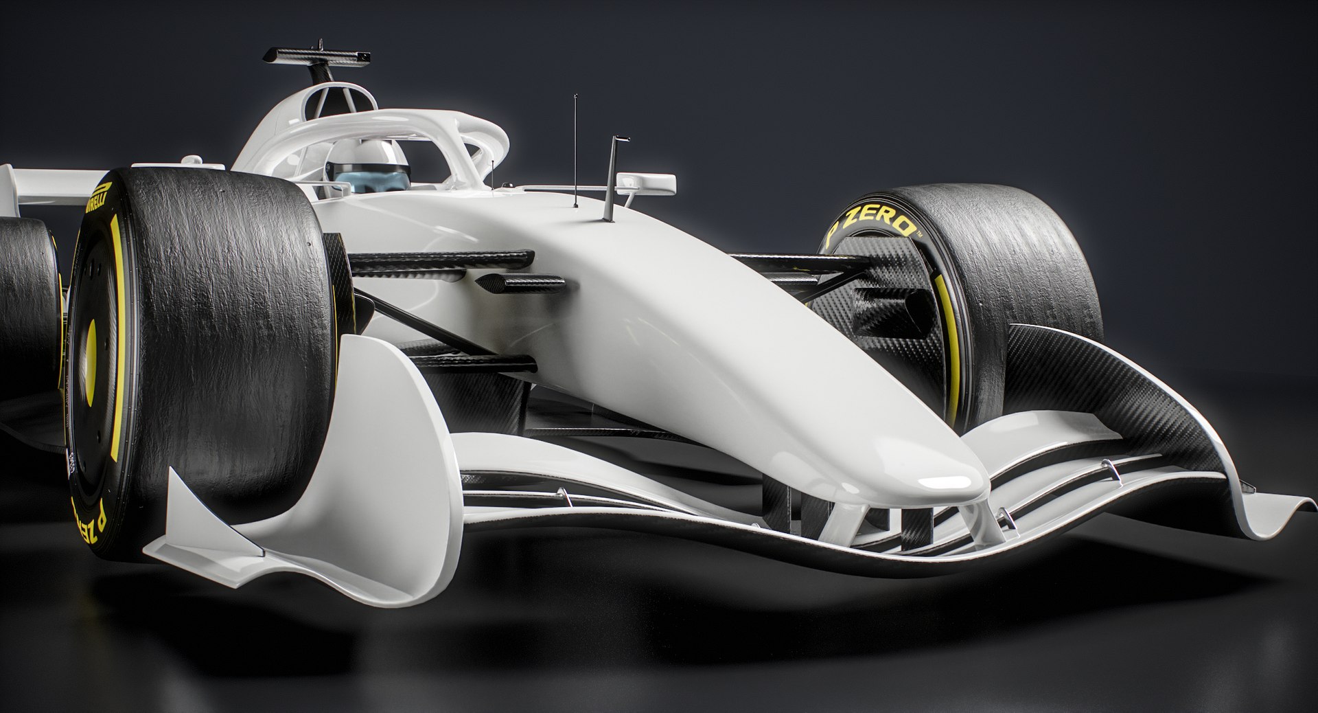 Formula 1 2026 Showcar White Mockup F1 Race Car Concept 3D - TurboSquid ...