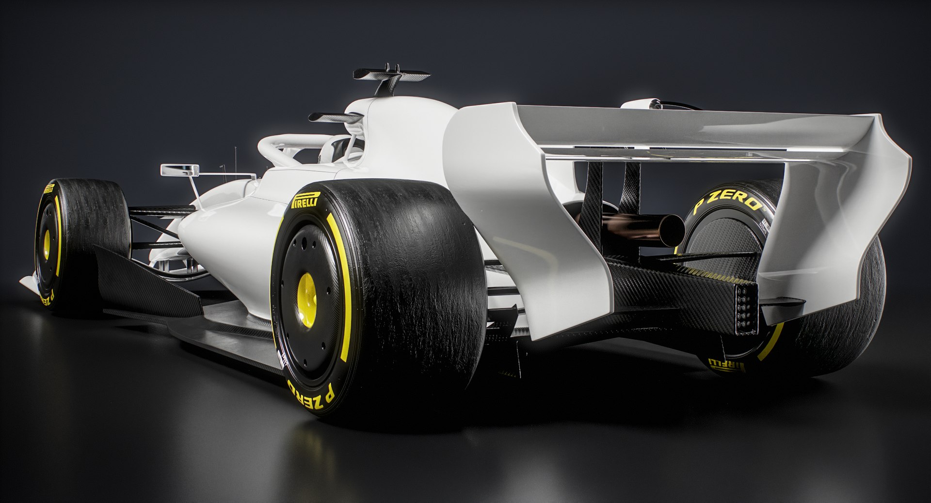 Formula 1 2026 Showcar White Mockup F1 Race Car Concept 3D - TurboSquid ...