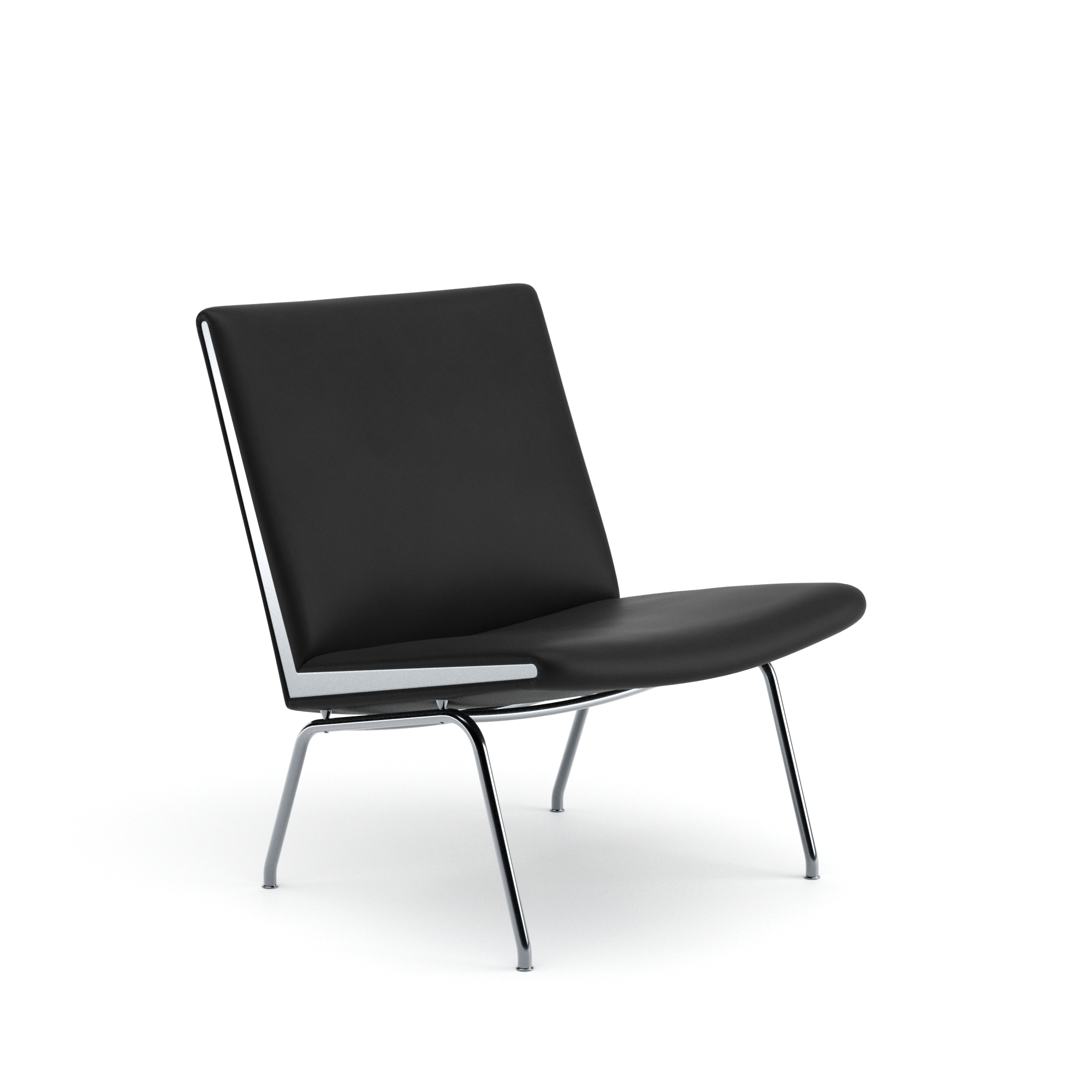 modèle 3D de Fauteuil lounge Carl Hansen CH401 - TurboSquid 2463990