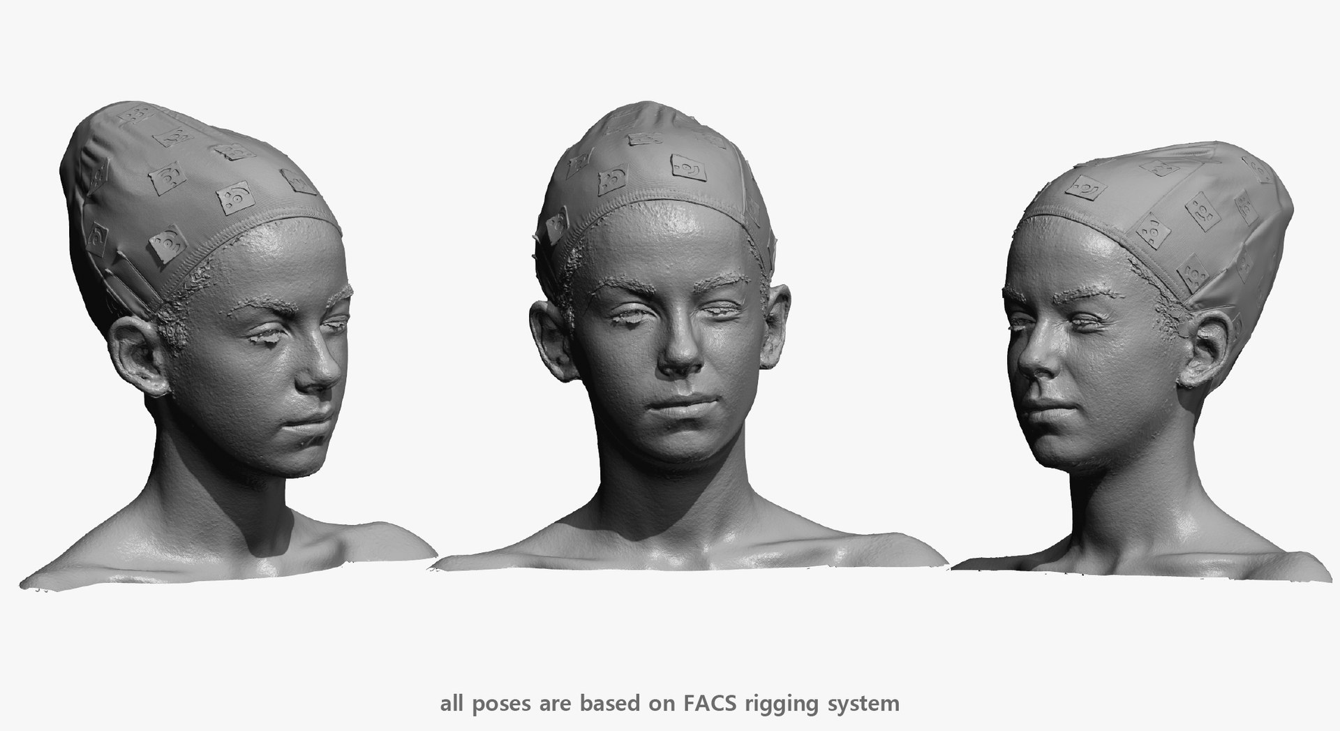 3D rhea raw scans eyes - TurboSquid 1700692