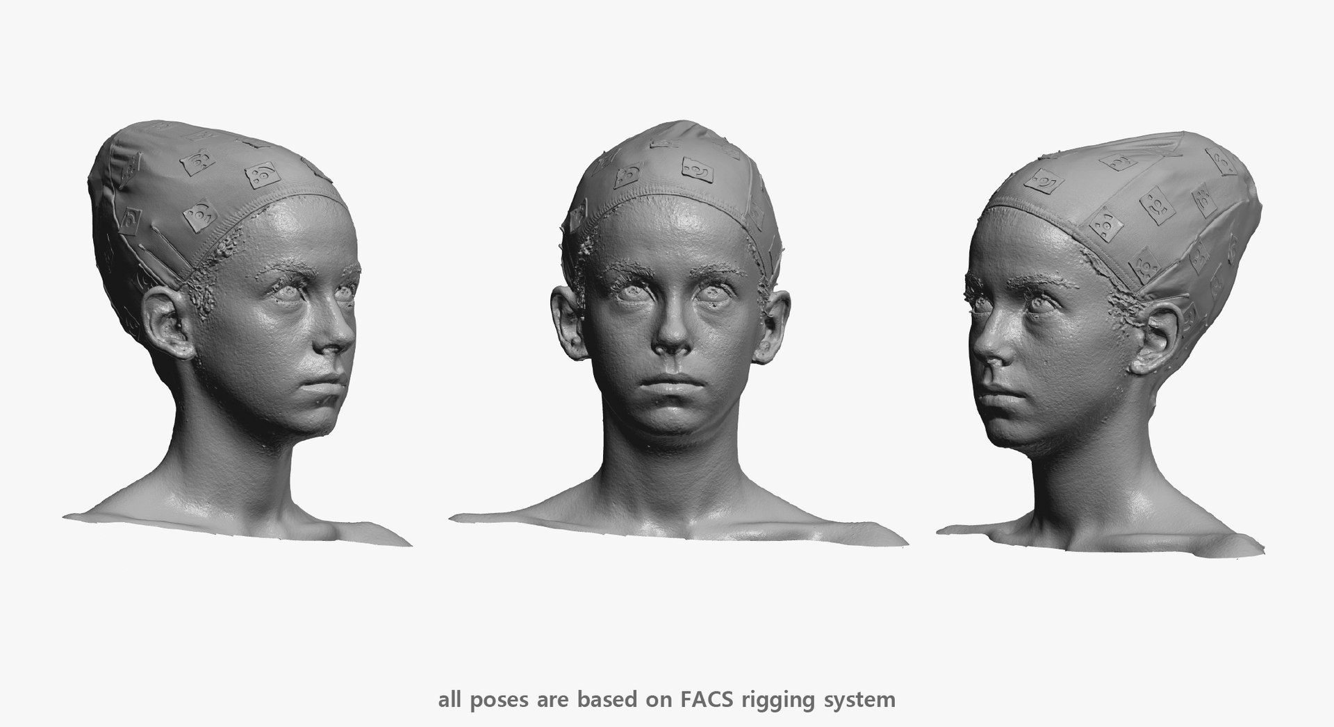 3D rhea raw scans eyes - TurboSquid 1700692