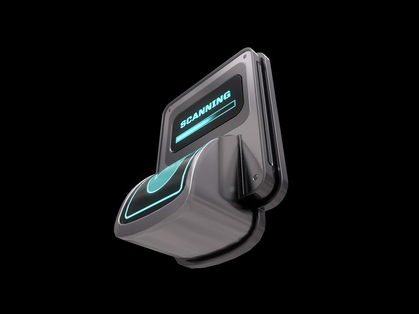 Door Lock Biometric 3D Model - TurboSquid 1339887