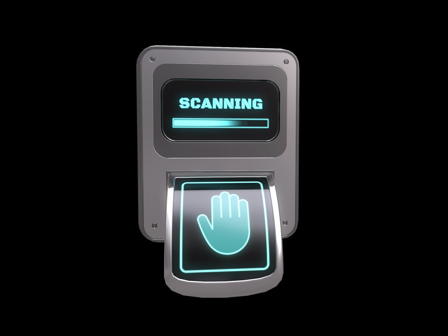 Door Lock Biometric 3D Model - TurboSquid 1339887