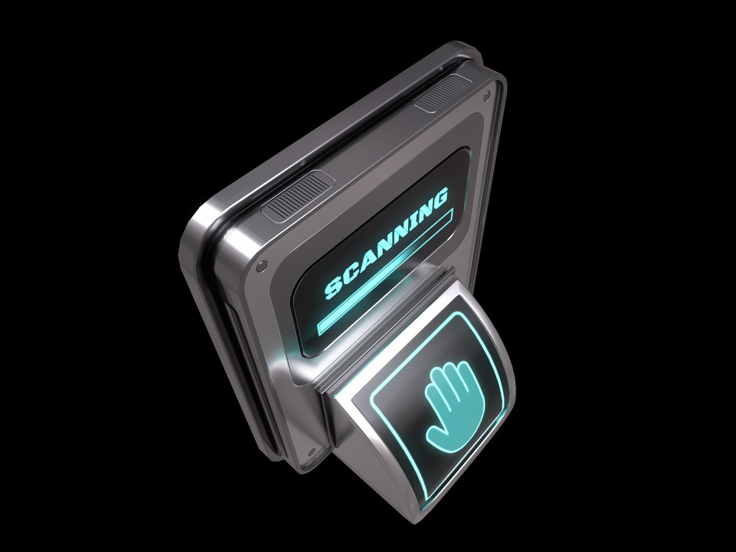 Door Lock Biometric 3D Model - TurboSquid 1339887