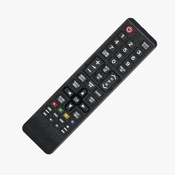 TVremote 3D model - TurboSquid 1947744