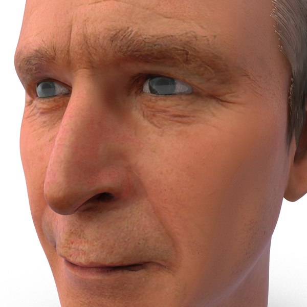 3d model george w bush head