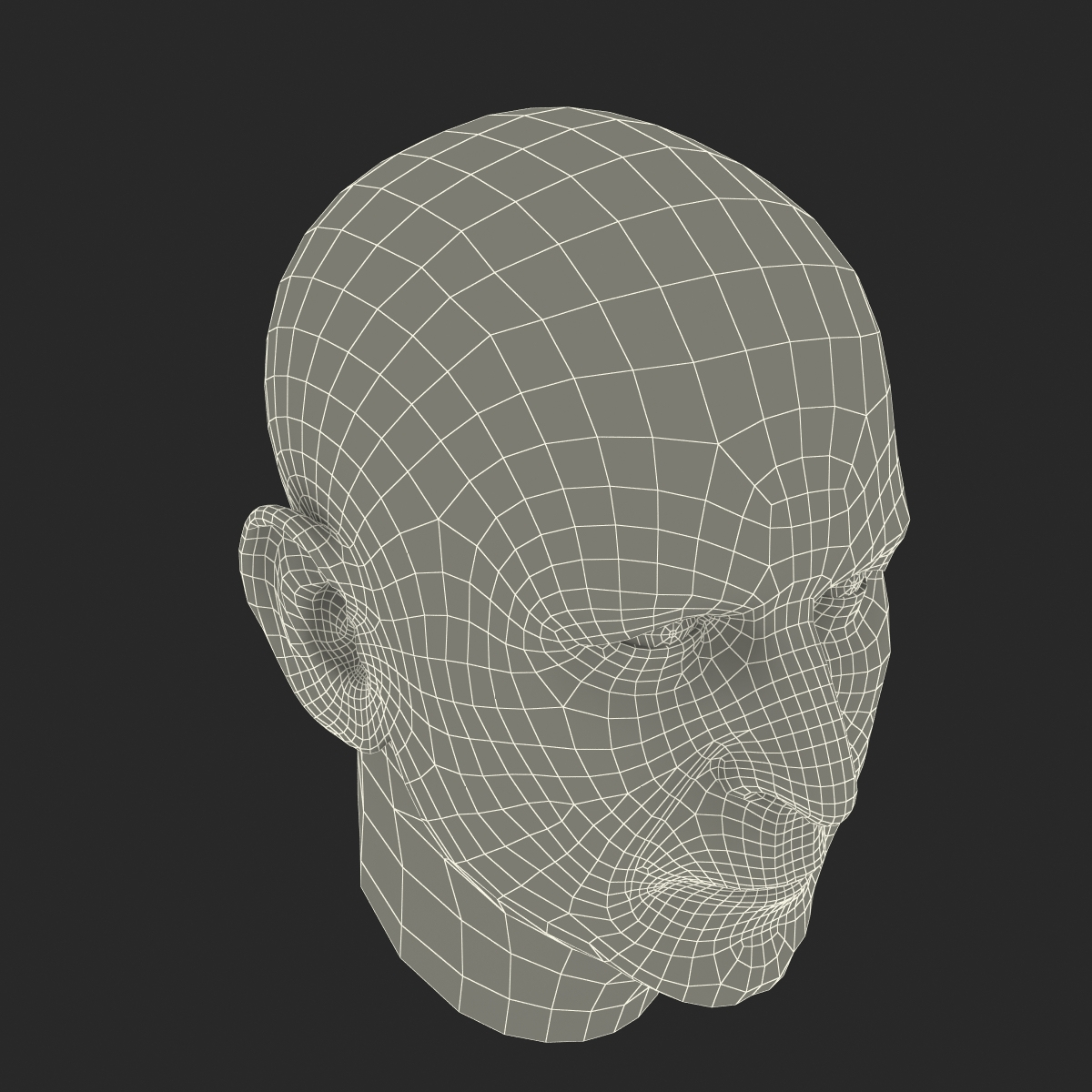 3d model george w bush head