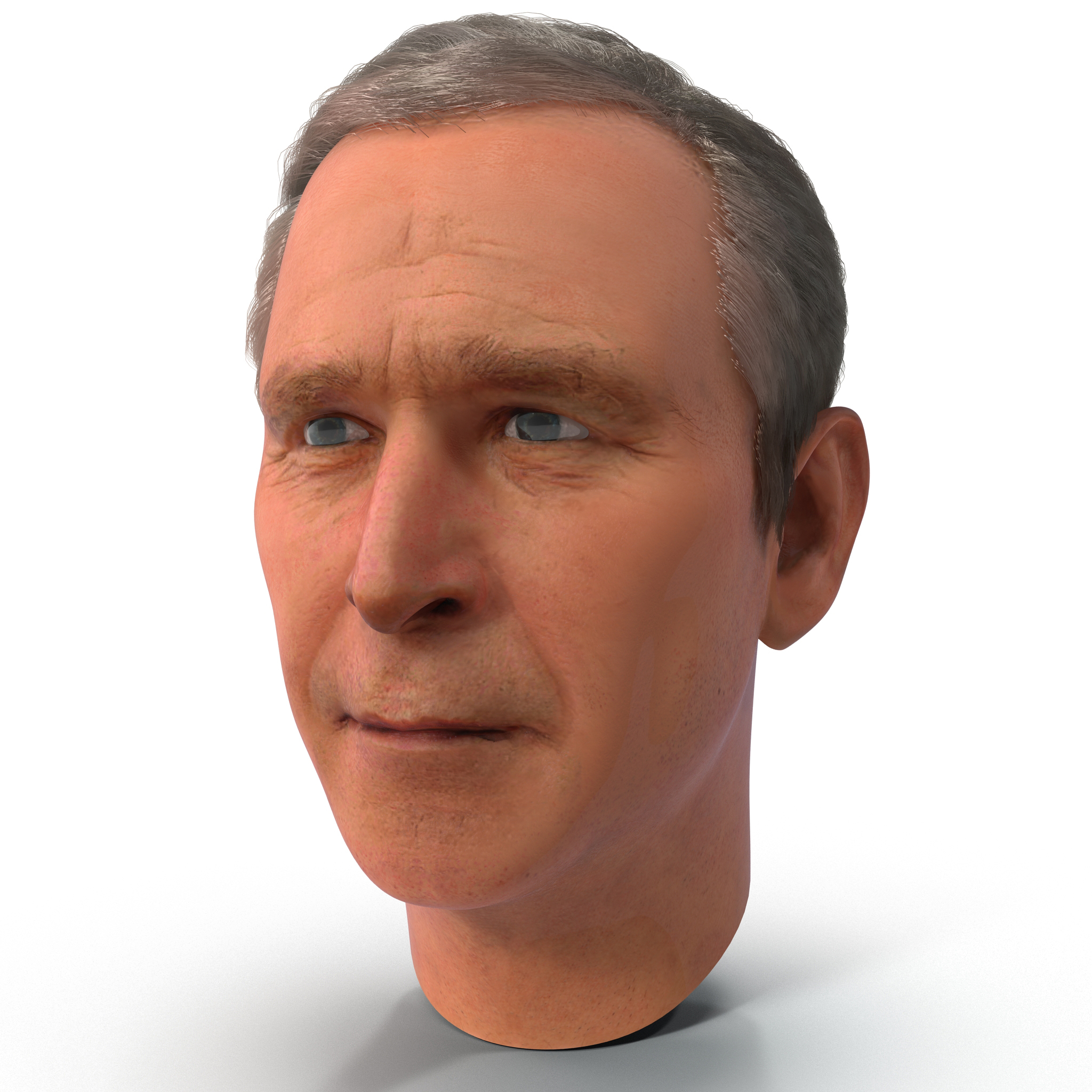 3d model george w bush head
