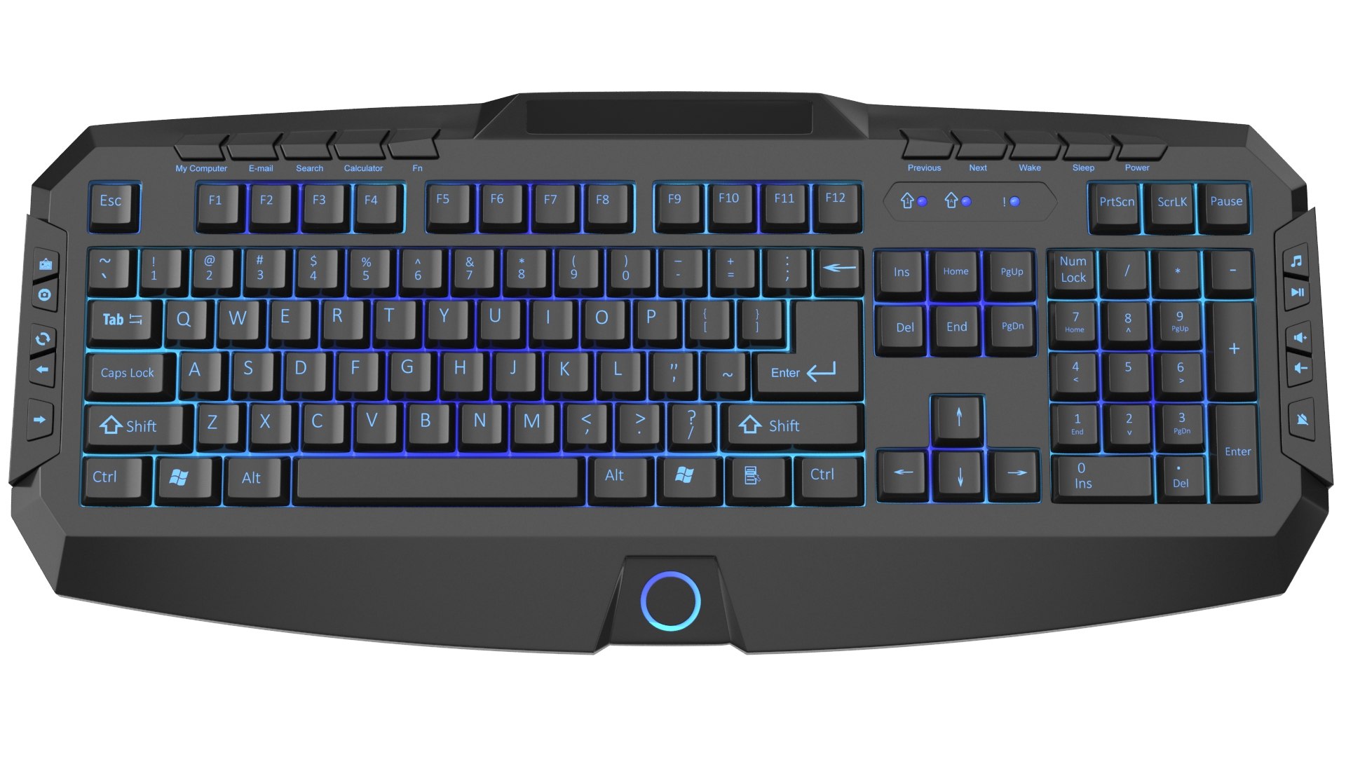 3D Light On And Off Computer Keyboard Model - TurboSquid 1995405