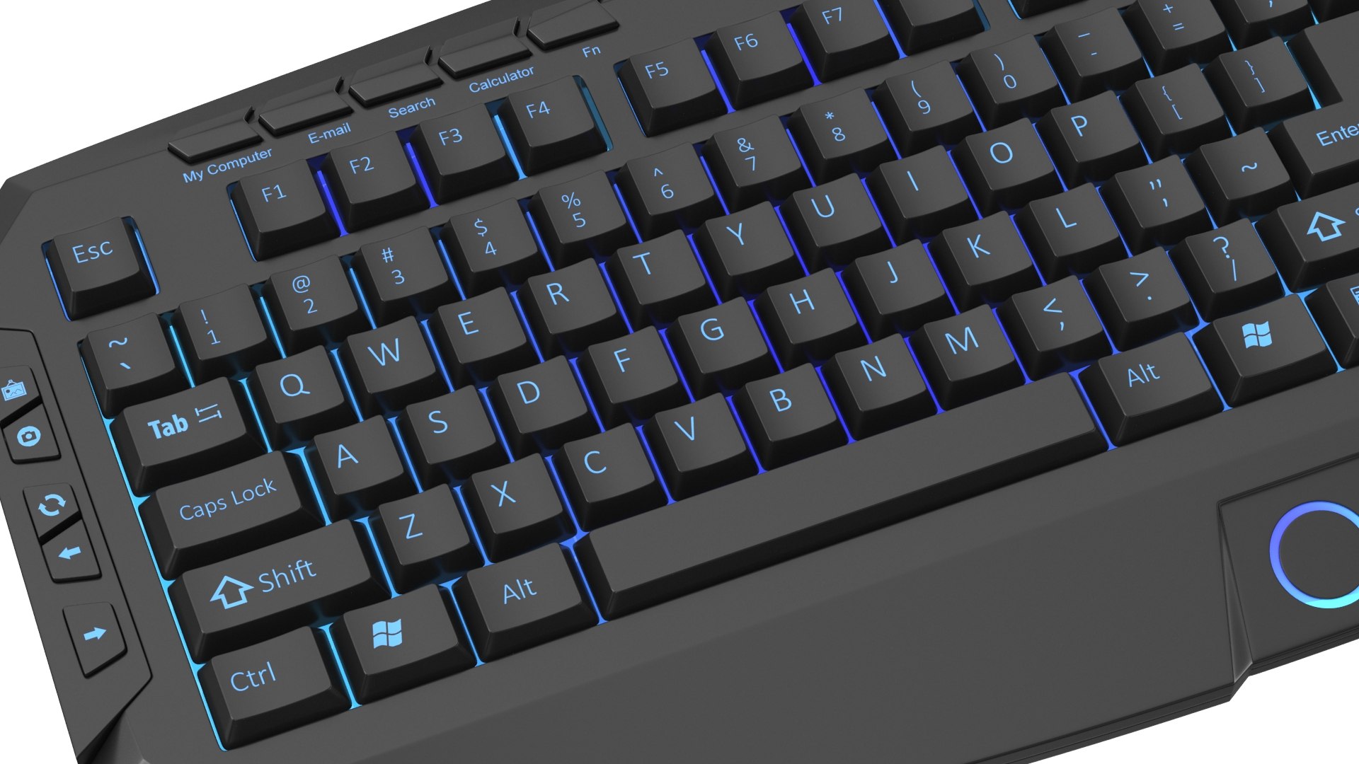 3D Light On And Off Computer Keyboard model - TurboSquid 1995405