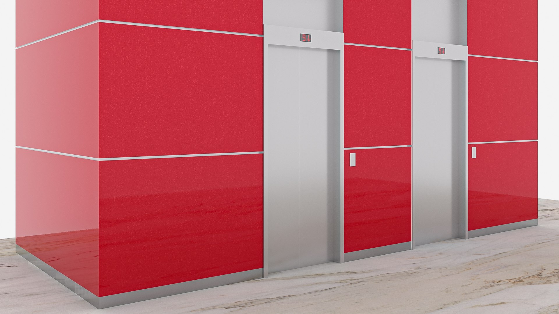 3D Model Elevators 02 - TurboSquid 2020977