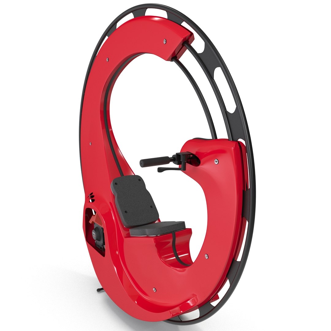 Motorized Single Wheel Monocycle 3d Max