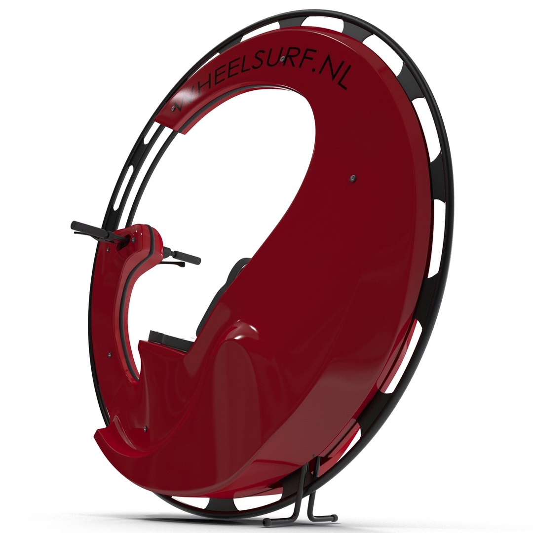 Motorized Single Wheel Monocycle 3d Max