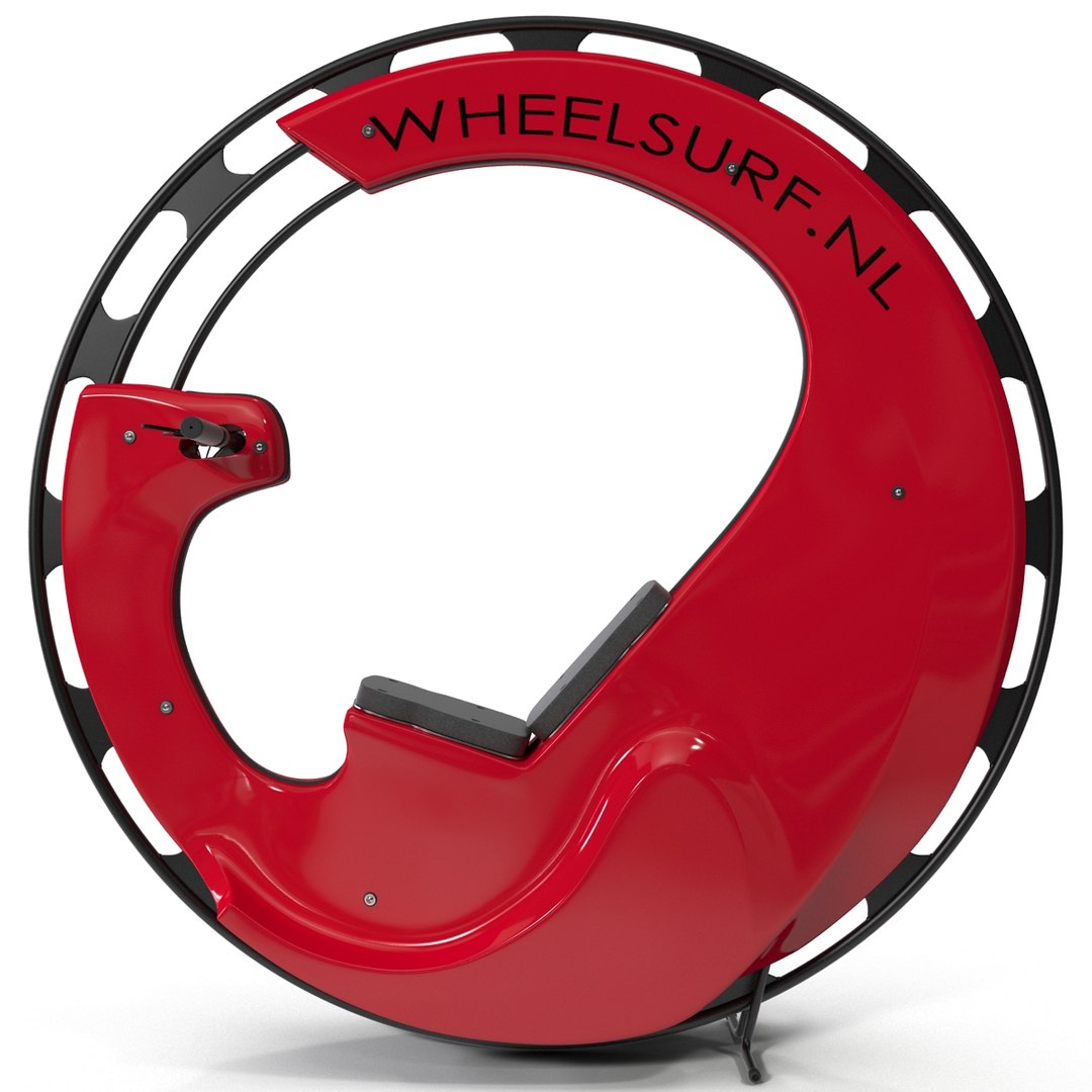 Motorized Single Wheel Monocycle 3d Max