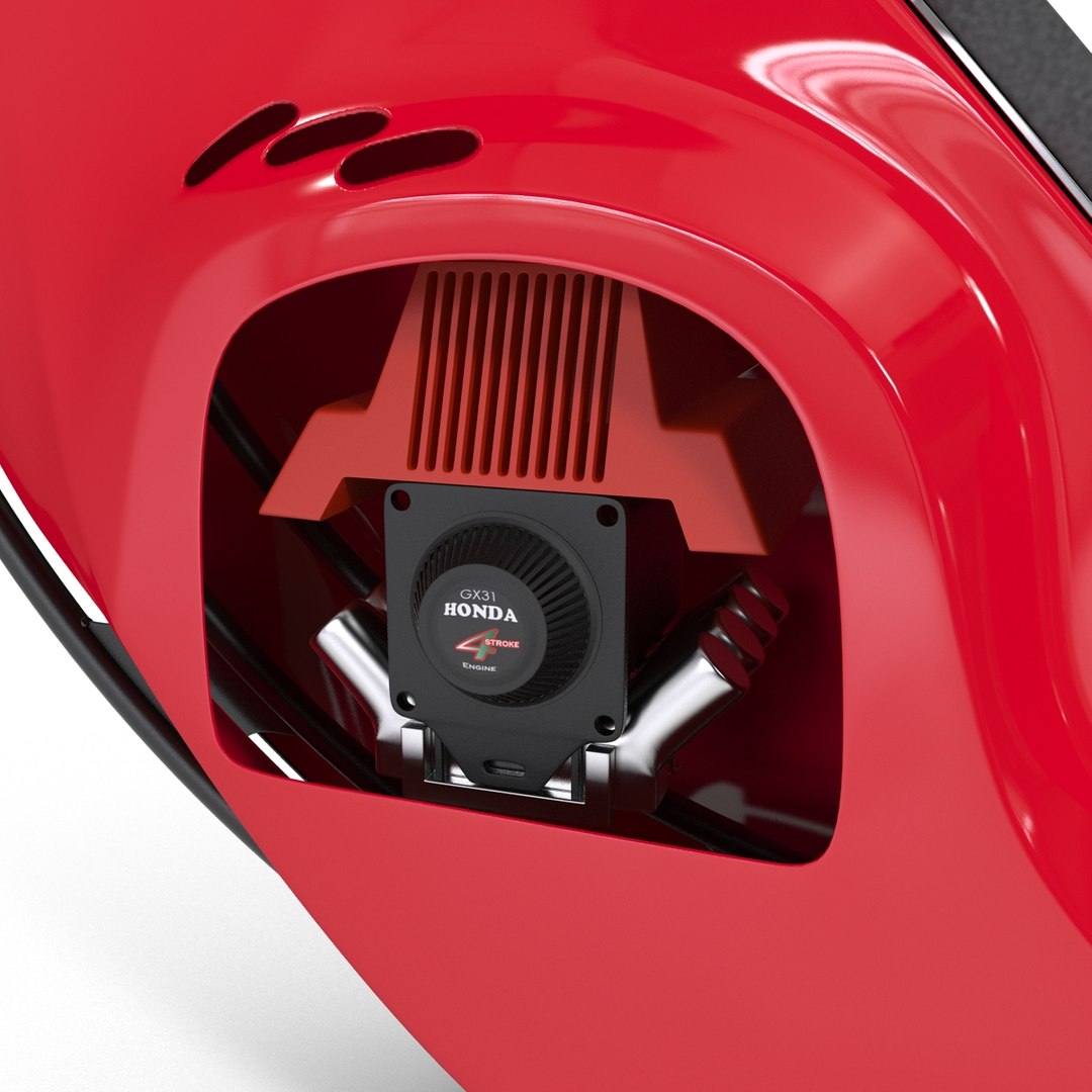 Motorized Single Wheel Monocycle 3d Max