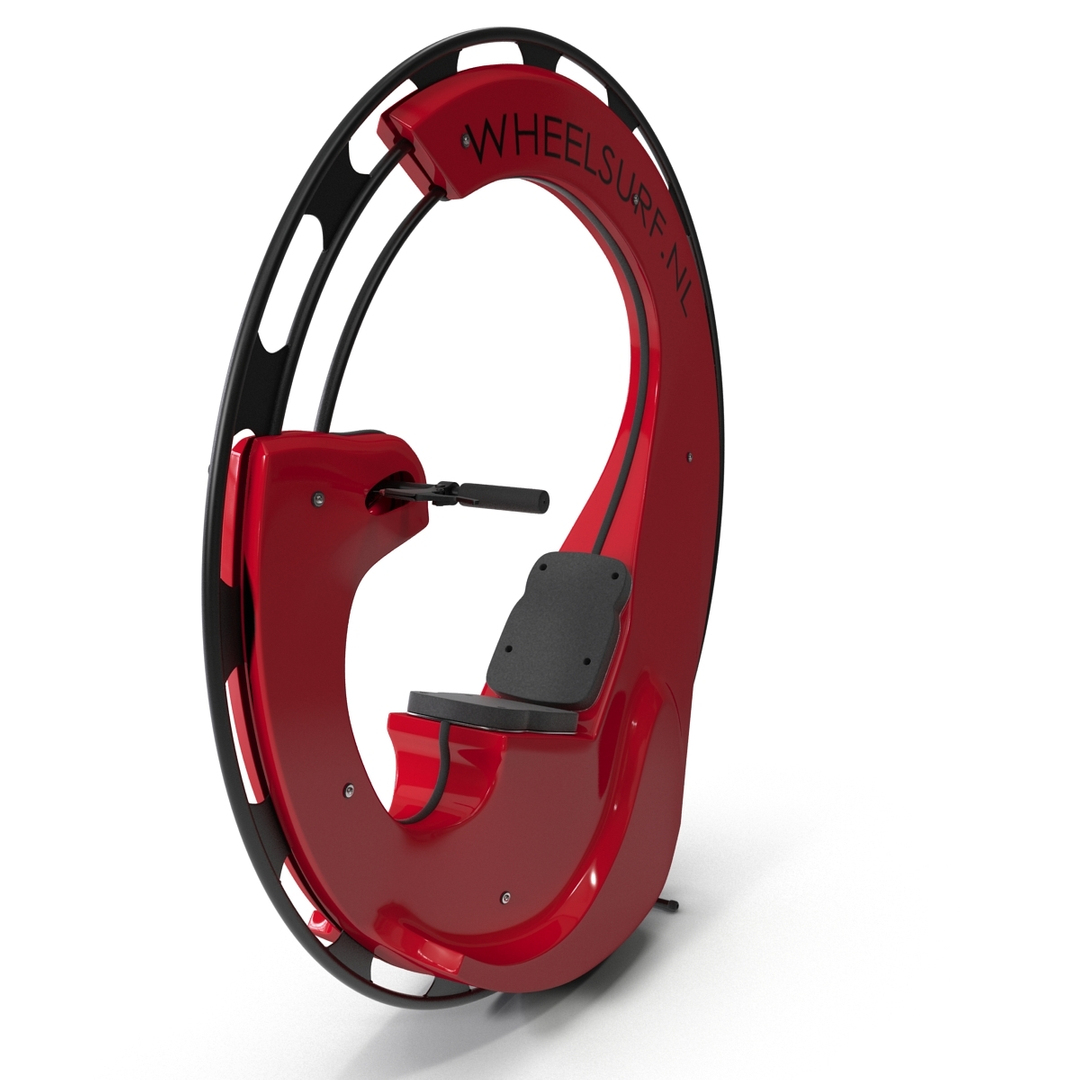 Motorized Single Wheel Monocycle 3d Max