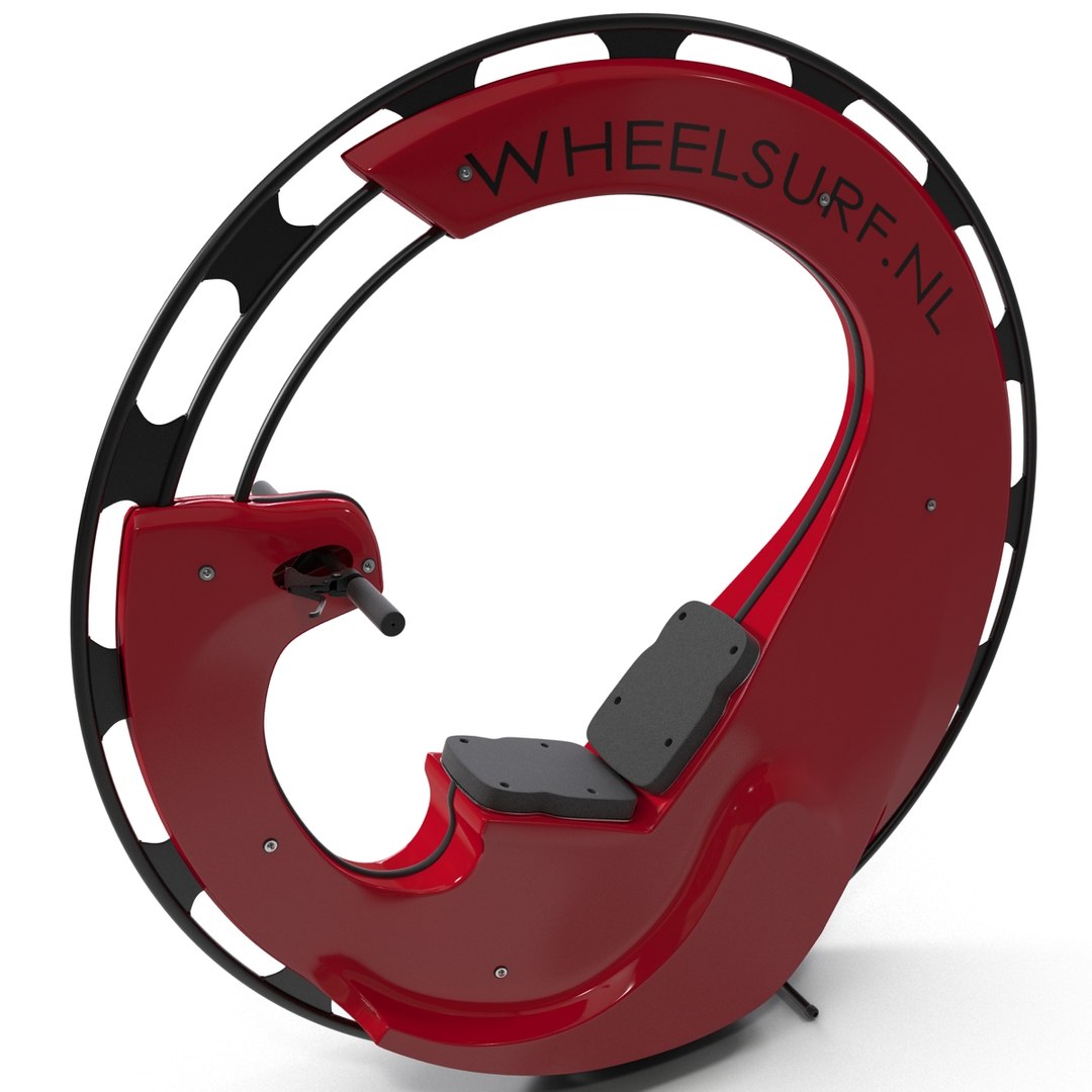 Motorized Single Wheel Monocycle 3d Max