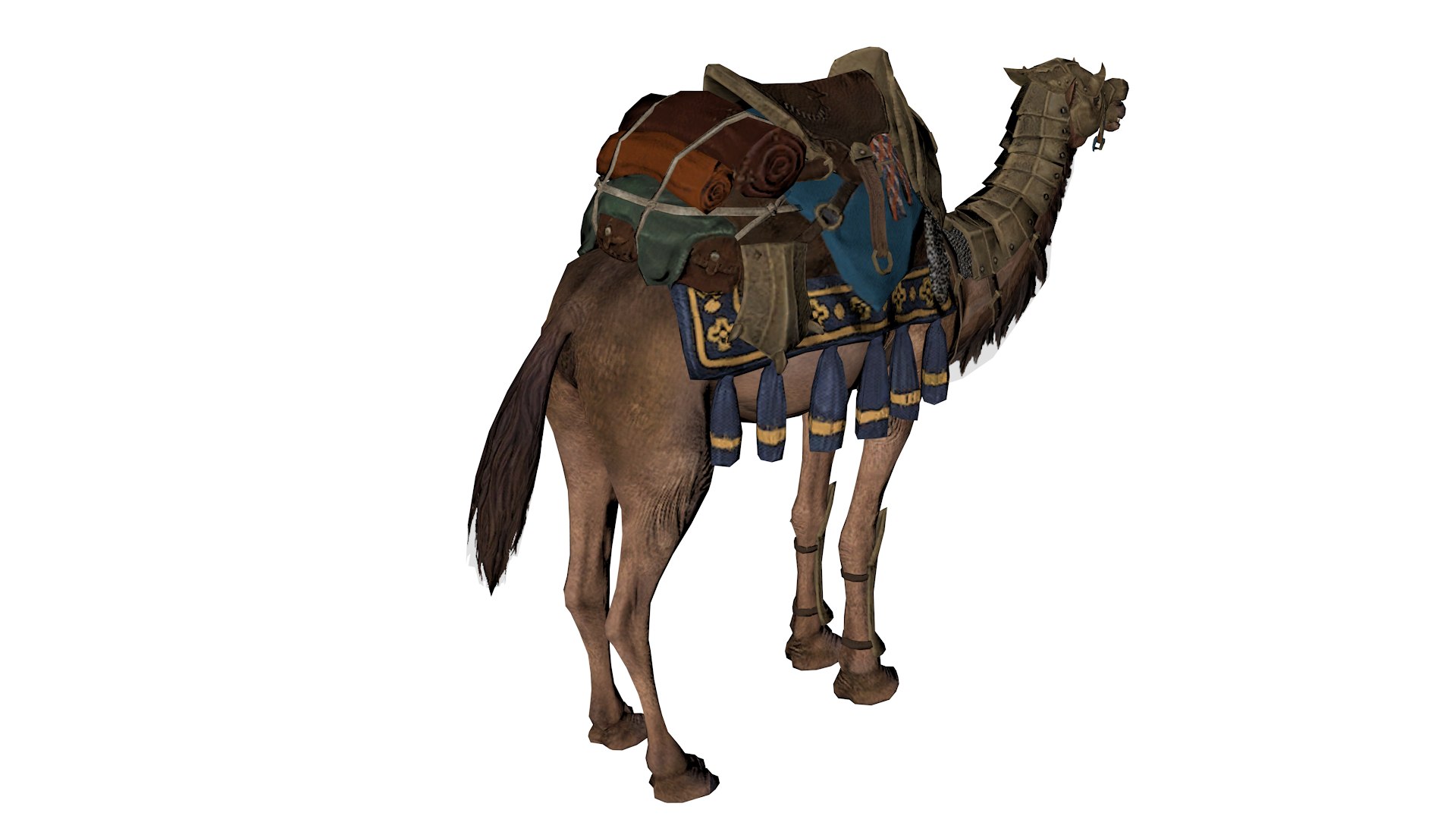 Armored Camel 3D 3D Model - TurboSquid 2374072