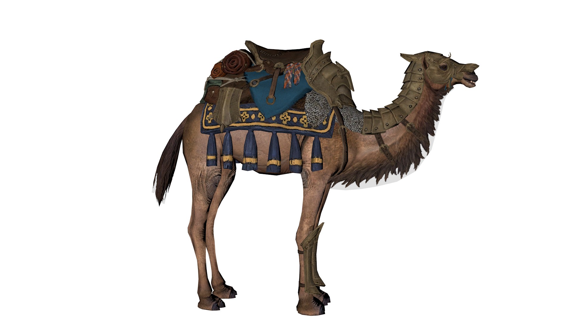 Armored Camel 3D 3D Model - TurboSquid 2374072