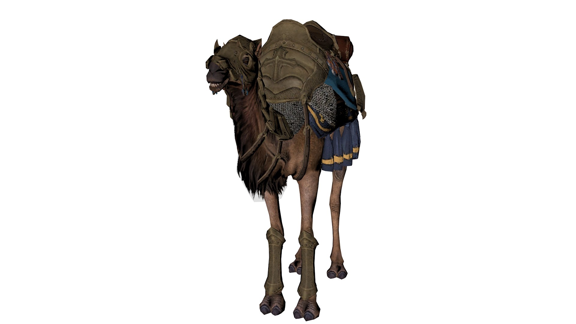 Armored Camel 3D 3D Model - TurboSquid 2374072