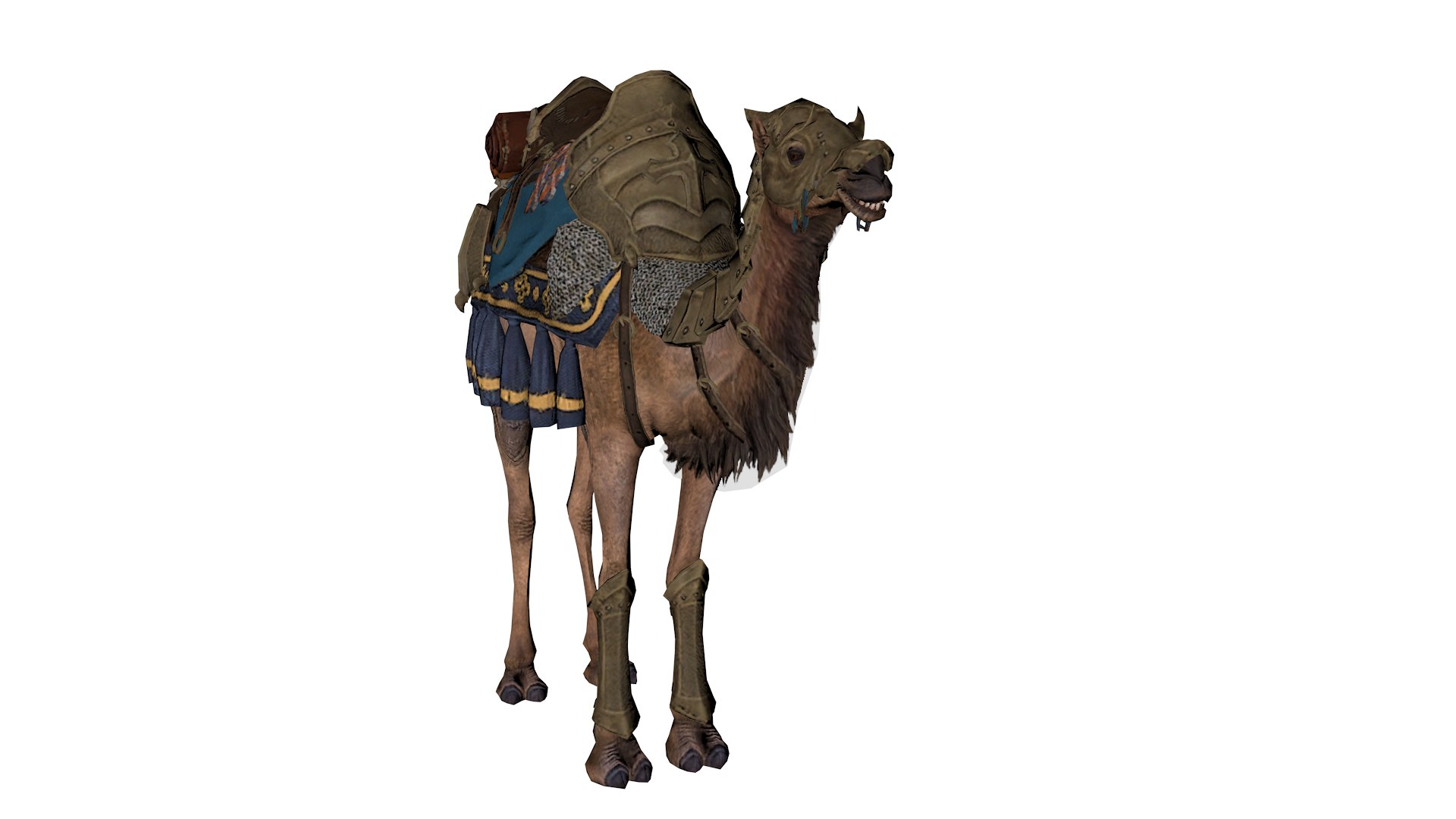 Armored Camel 3D 3D Model - TurboSquid 2374072