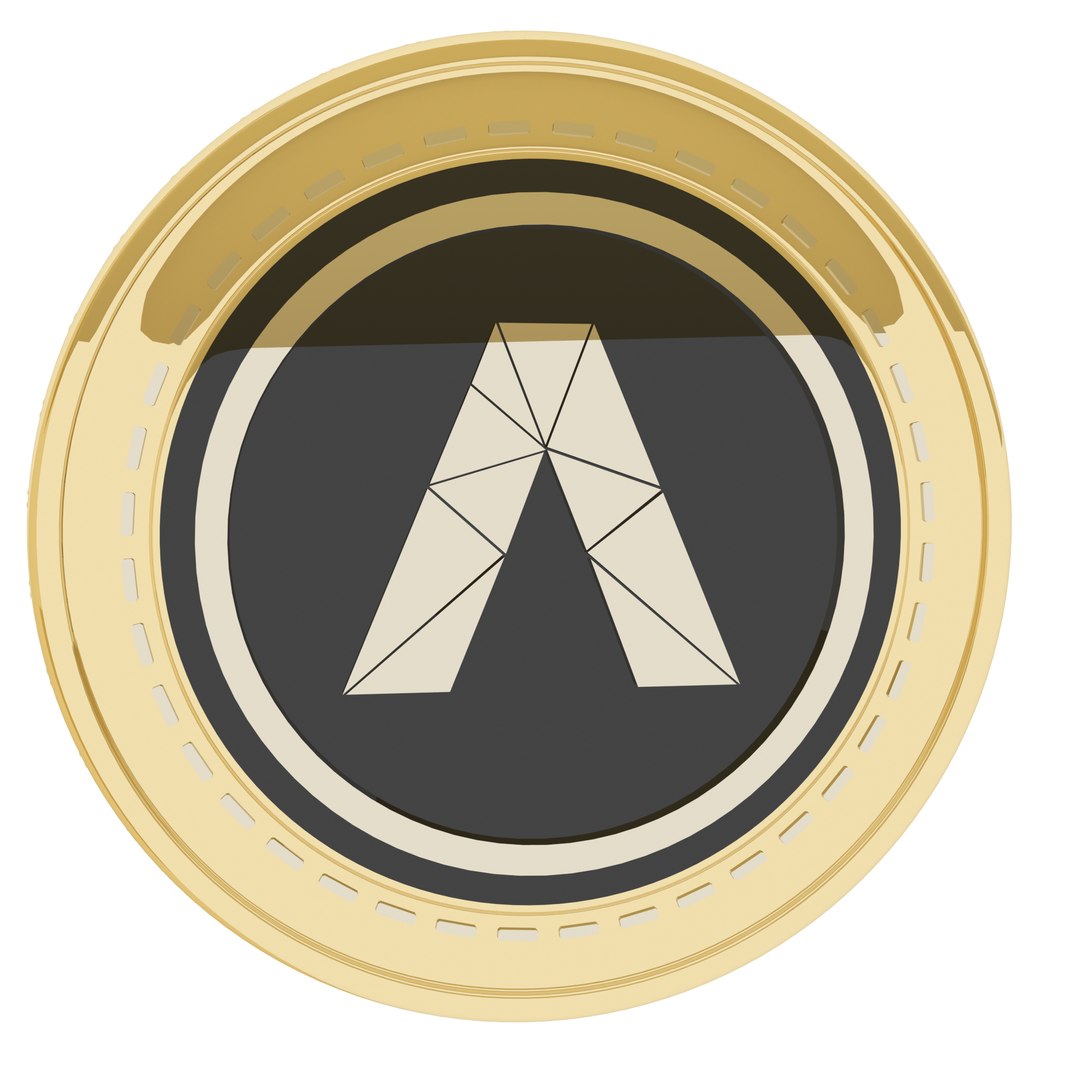 3D model ALIS Cryptocurrency Gold Coin - TurboSquid 1781867