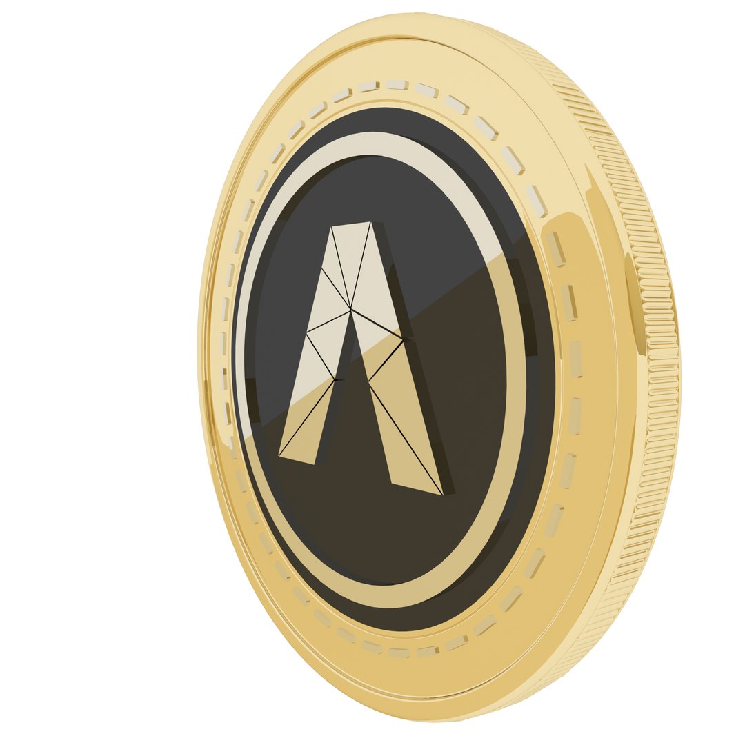 3D model ALIS Cryptocurrency Gold Coin - TurboSquid 1781867