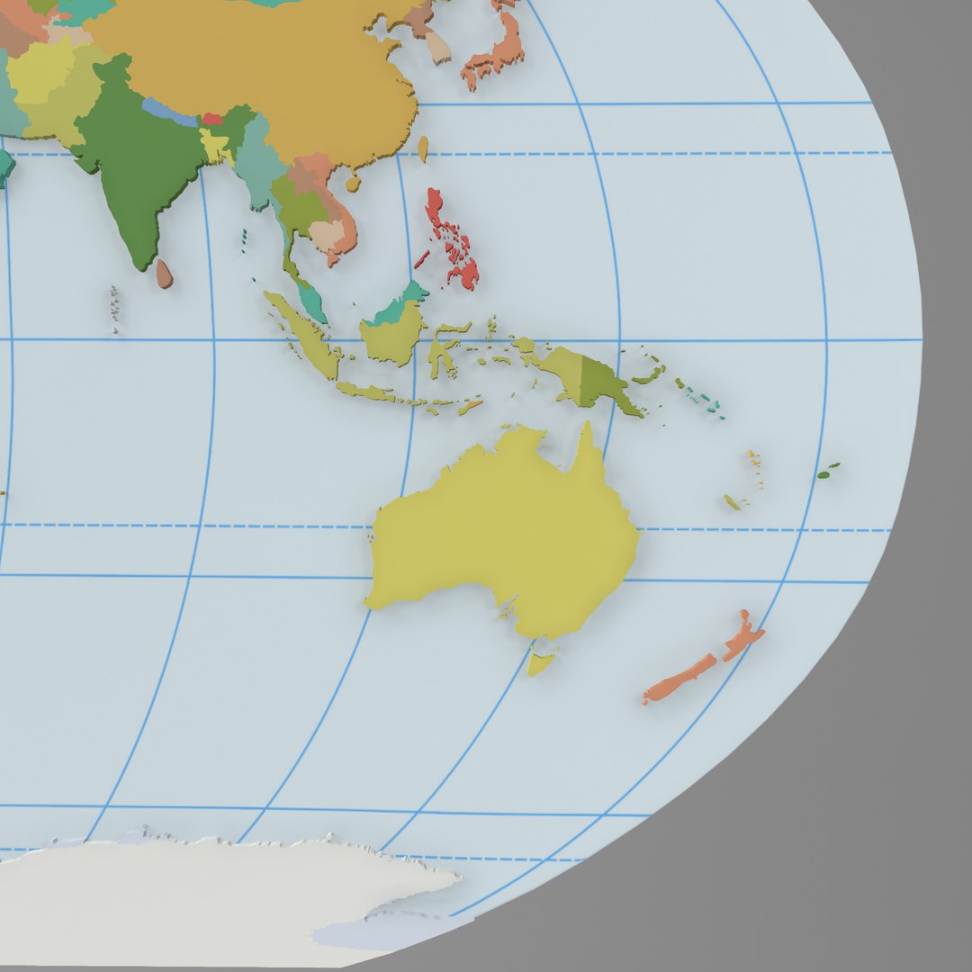 World Atlas 3d Model