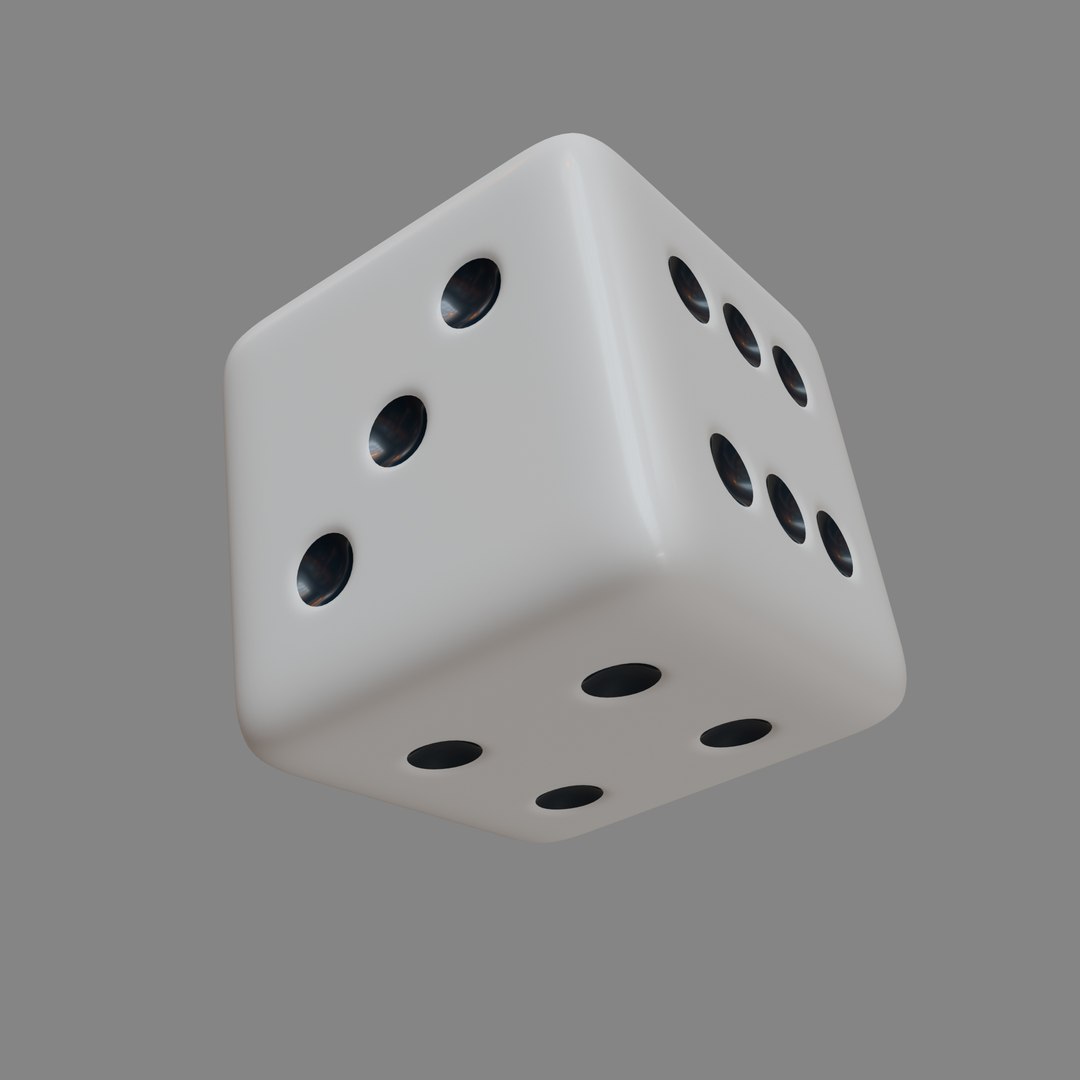 Cube Dice Ludu 3D Model - TurboSquid 2136574