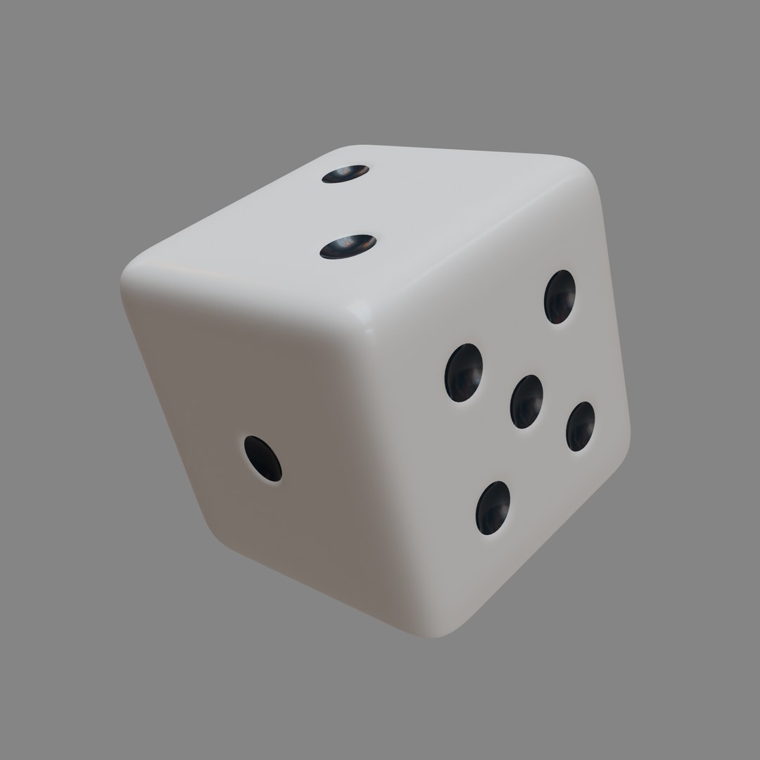 Cube Dice Ludu 3D Model - TurboSquid 2136574