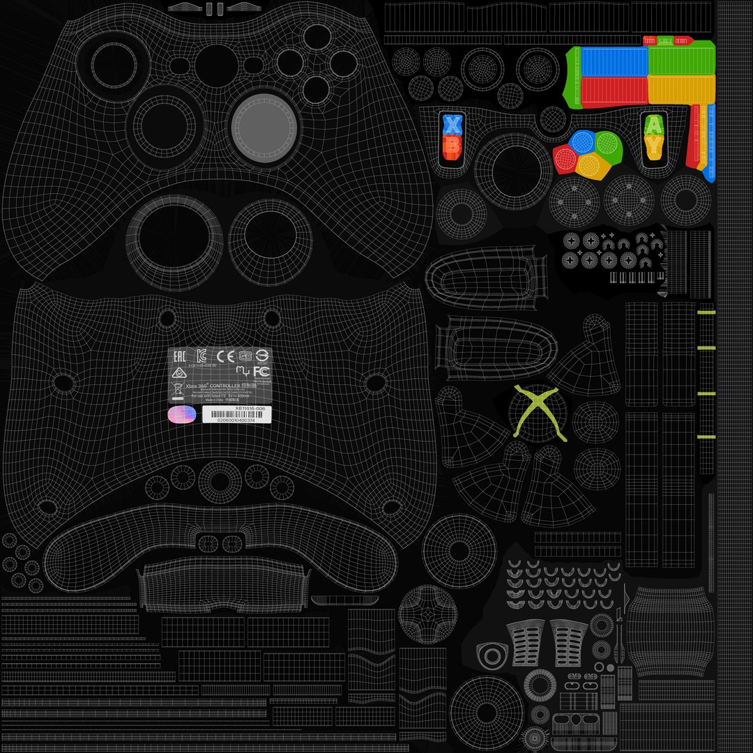 3D realistic microsoft xbox 360 - TurboSquid 1484103