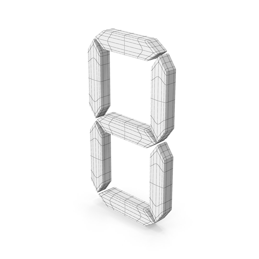 3D Calculator Number 4 Model - TurboSquid 2132765