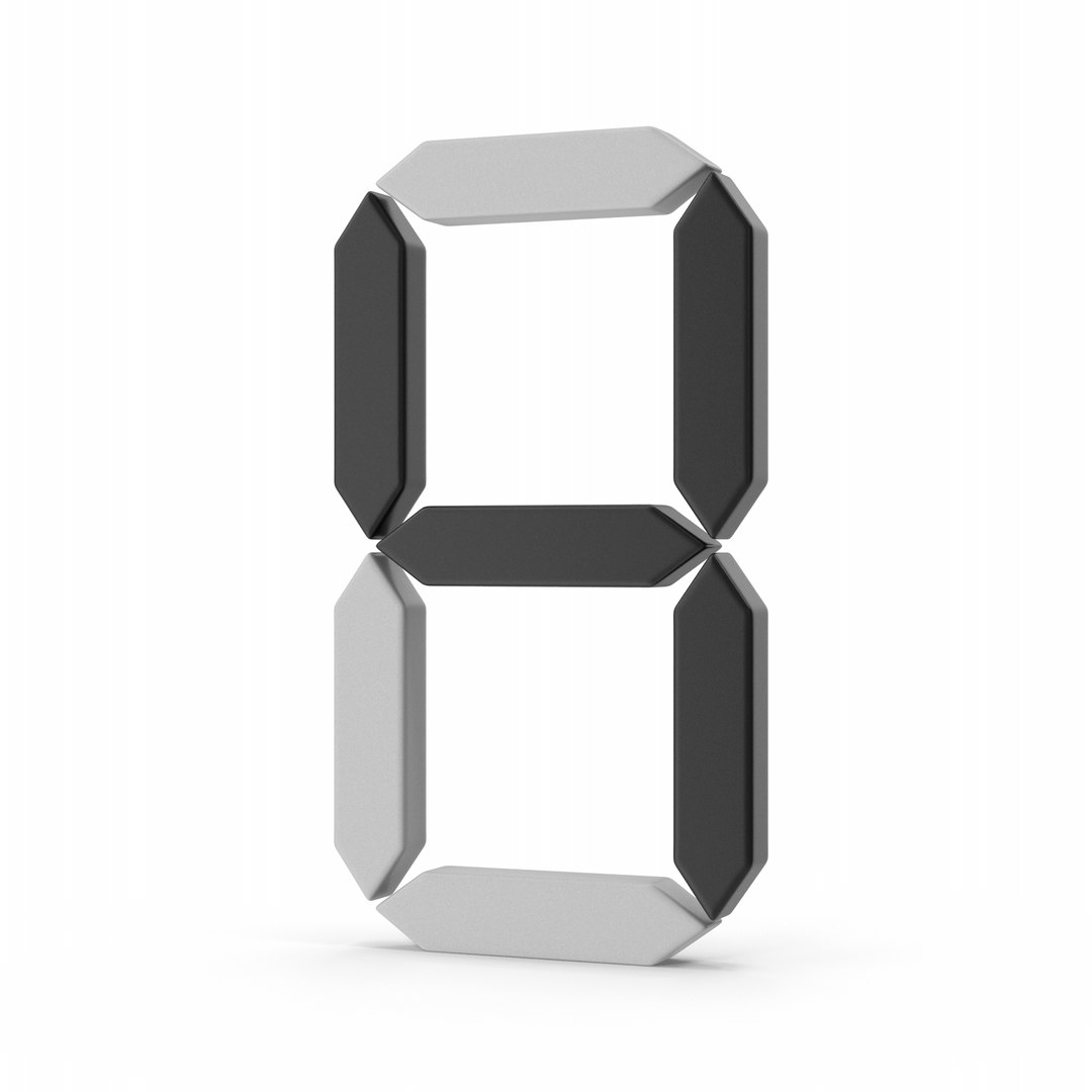 3D Calculator Number 4 Model - TurboSquid 2132765