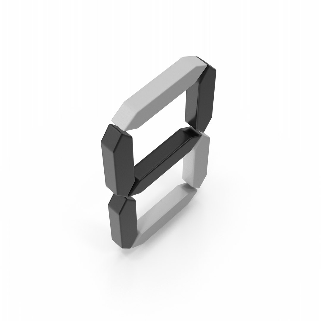 3D Calculator Number 4 Model - TurboSquid 2132765