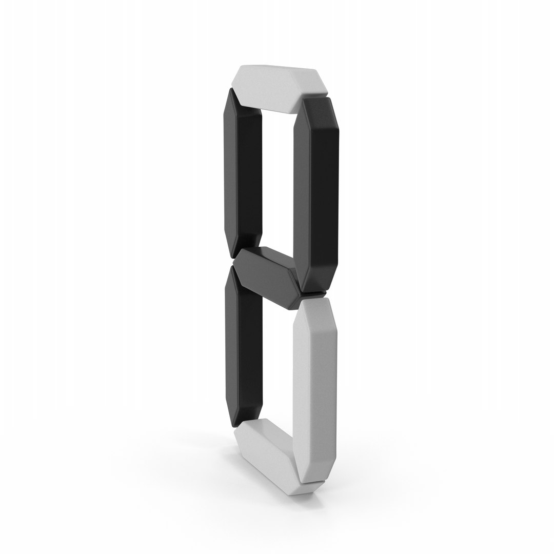 3D Calculator Number 4 Model - TurboSquid 2132765