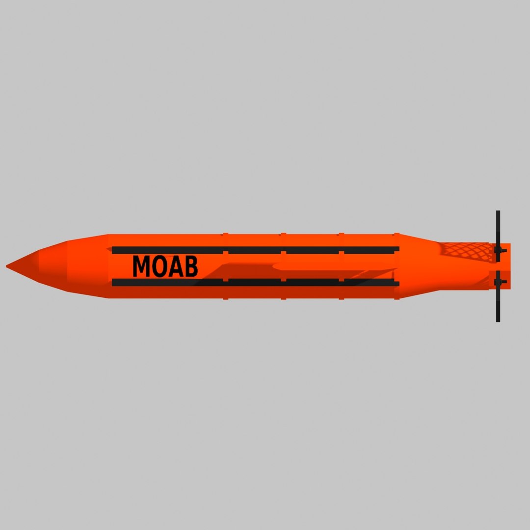 3D Gbu-43 Moab Bombs | 1147725 | TurboSquid