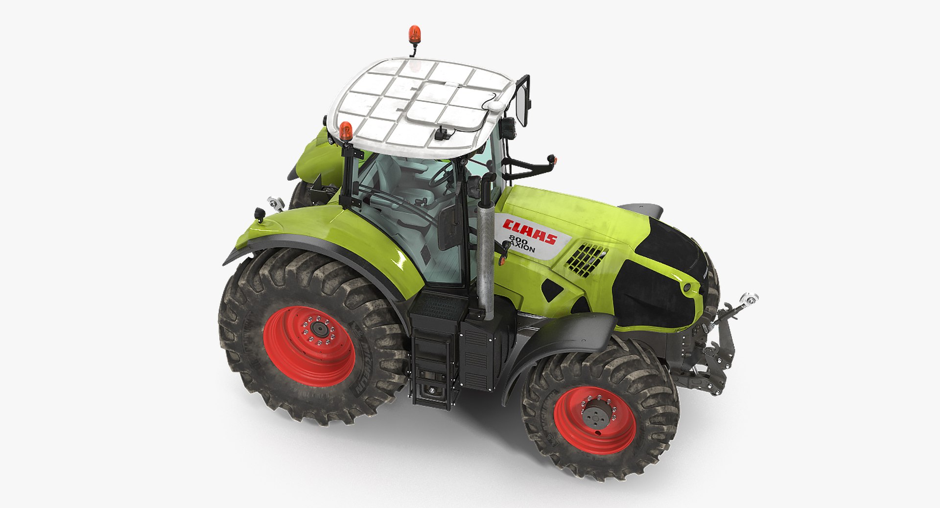 3D claas axion interior dirty - TurboSquid 1374655