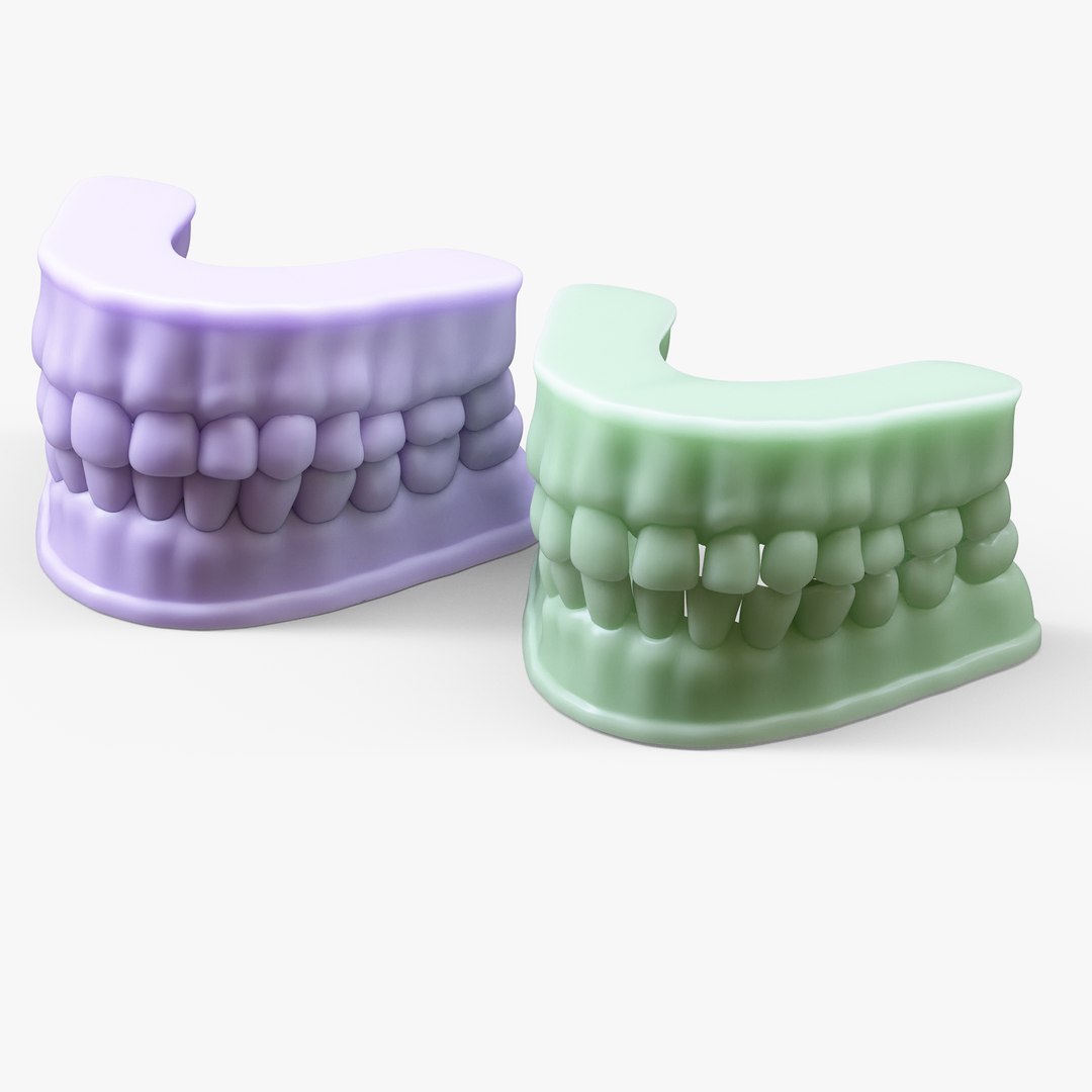 Dentures Mold Model - TurboSquid 2064240