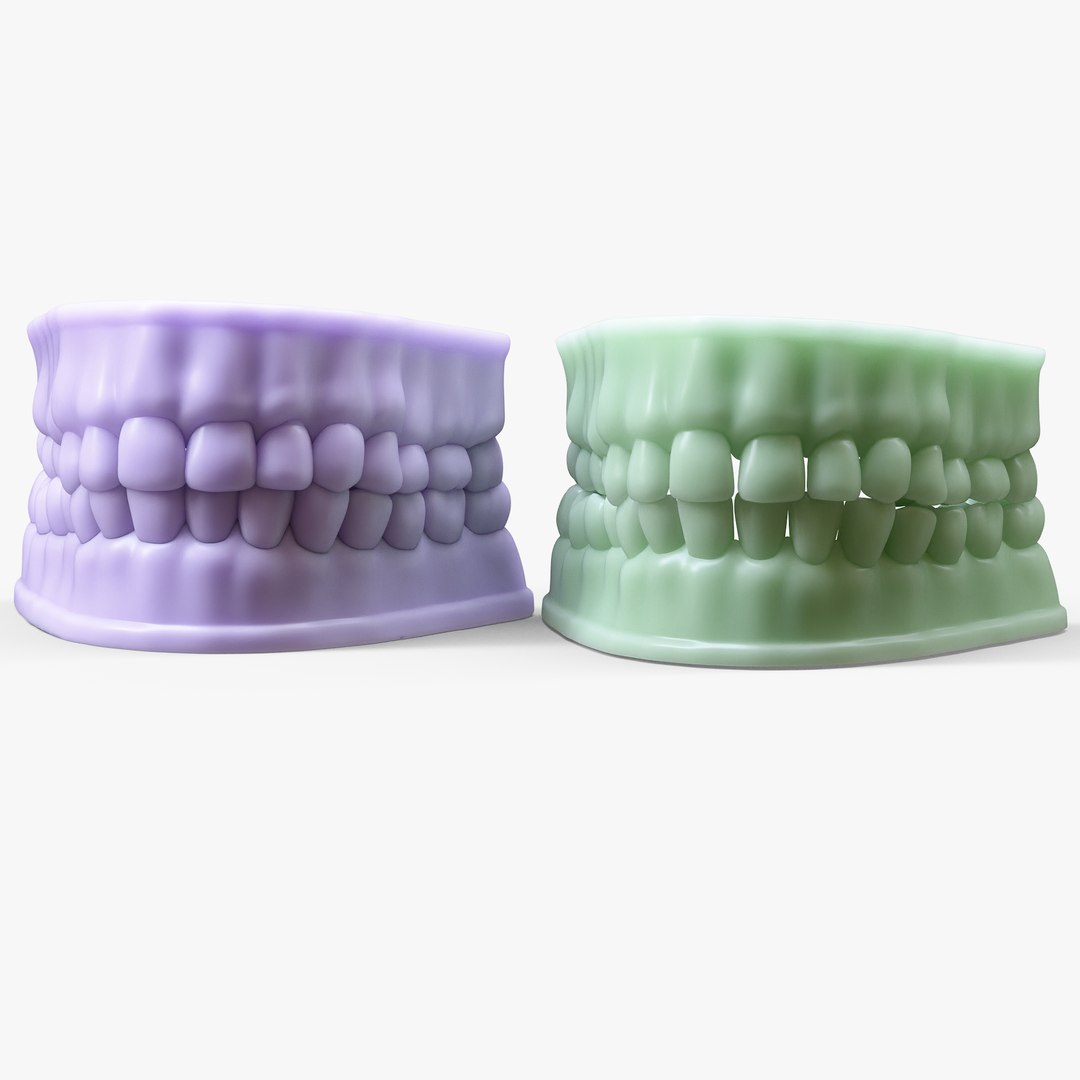 Dentures Mold Model - TurboSquid 2064240