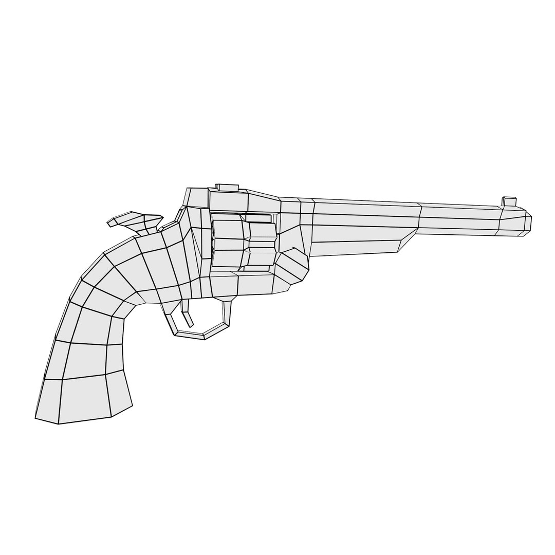 3d 1800 Revolver Model