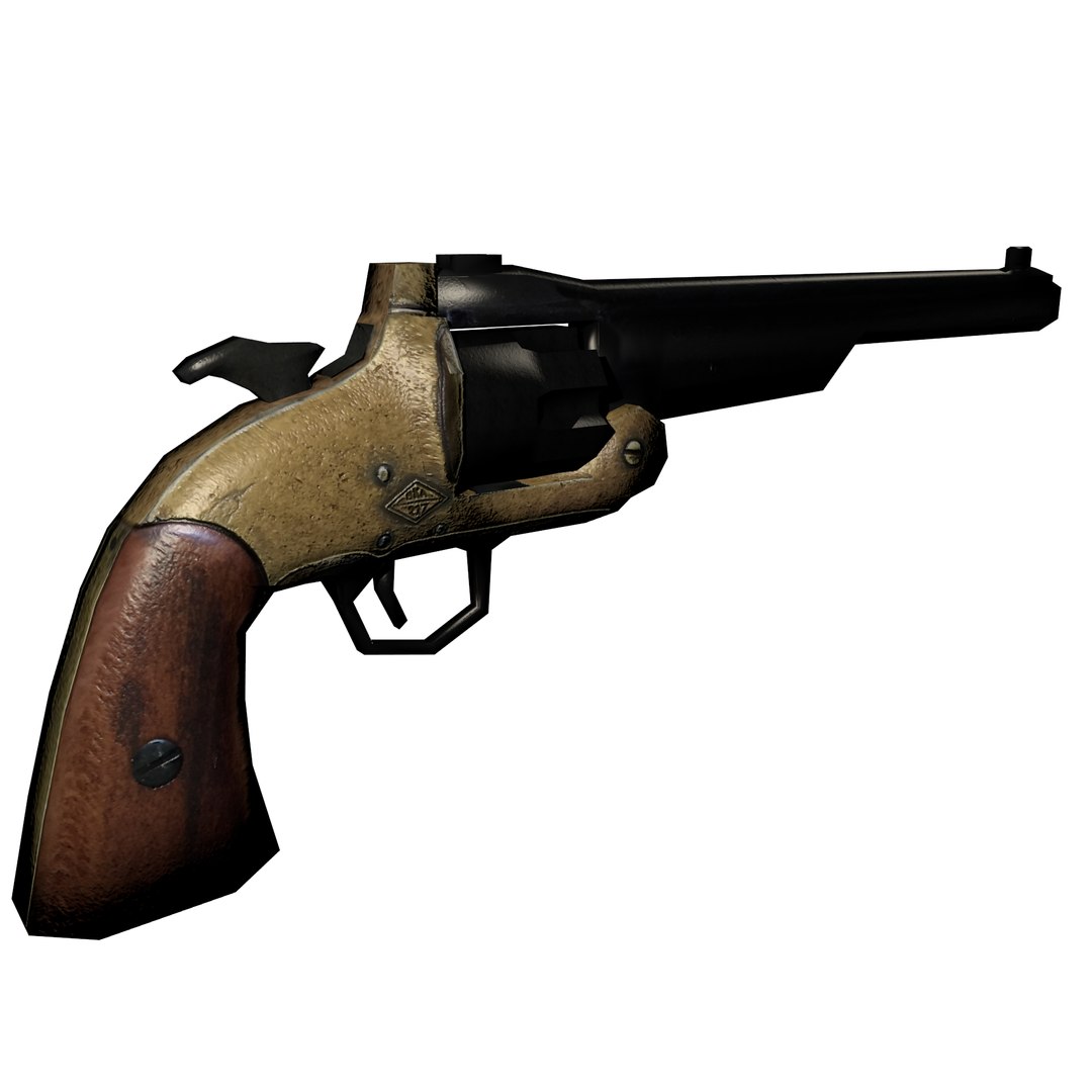 3d 1800 Revolver Model